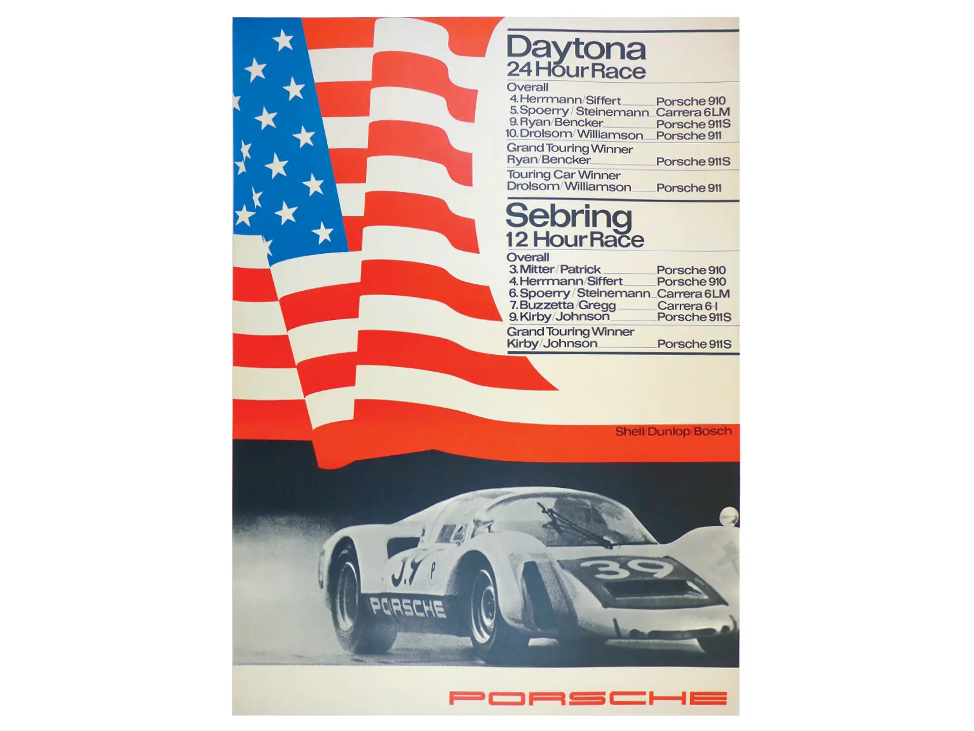Daytona 24 Hour Race & Sebring 12 Hour Race, 1967 | Classic & Rare ...