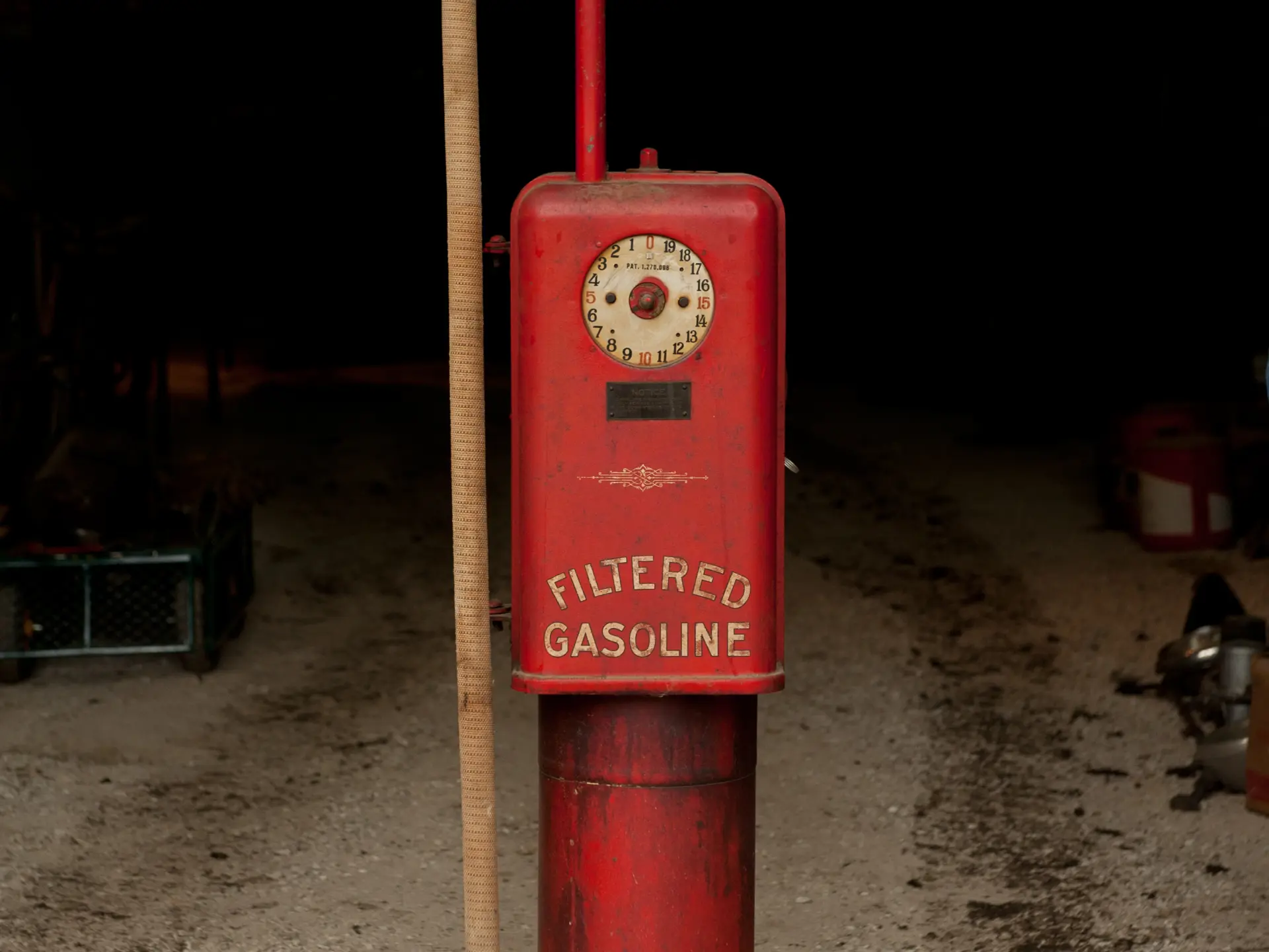 Clock Face Gas Pump mfg by Wayne | The Lee Roy Hartung Collection | RM ...
