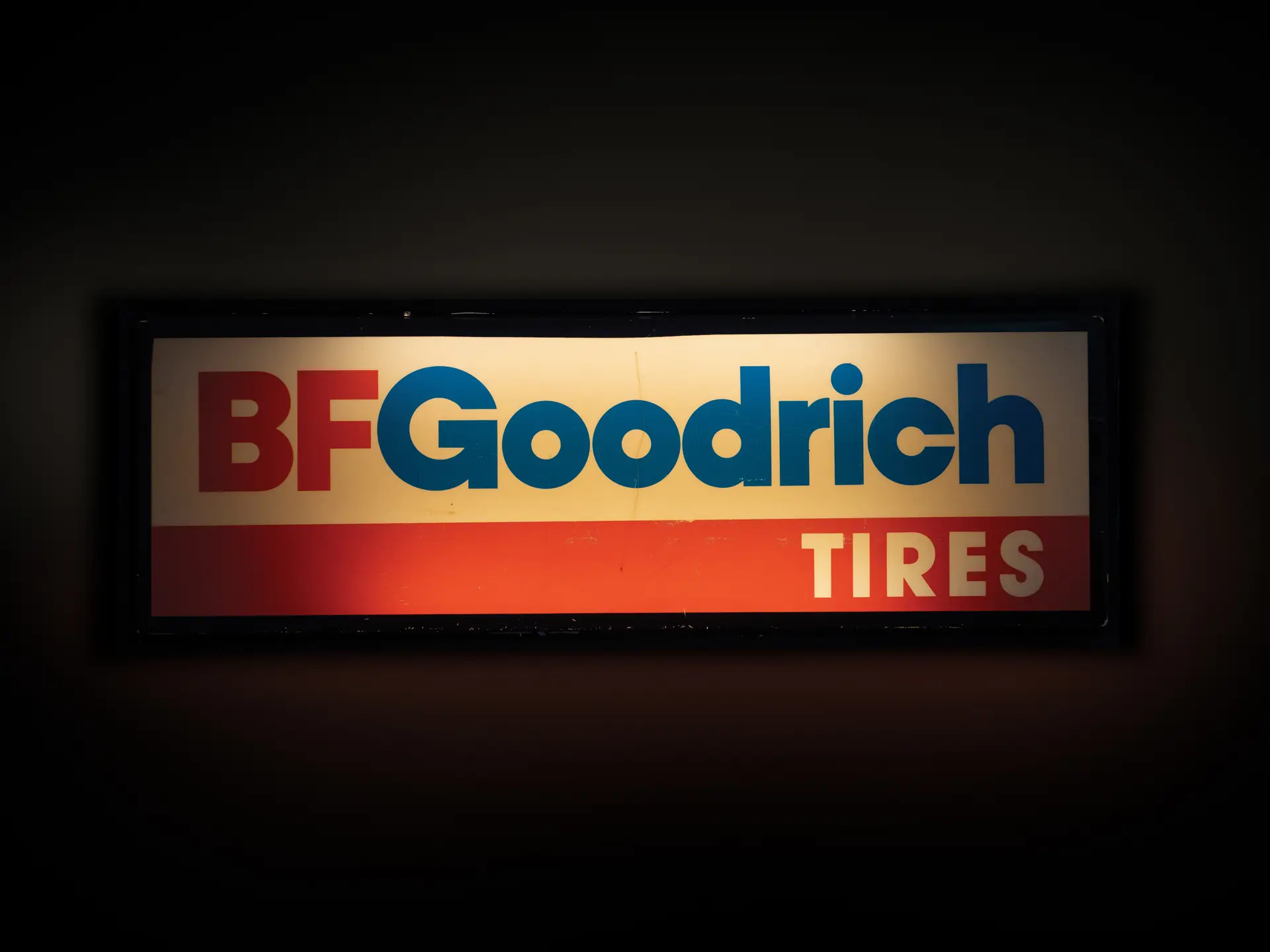 BF Goodrich Tires Lighted Sign | The Dingman Collection | RM Sotheby's