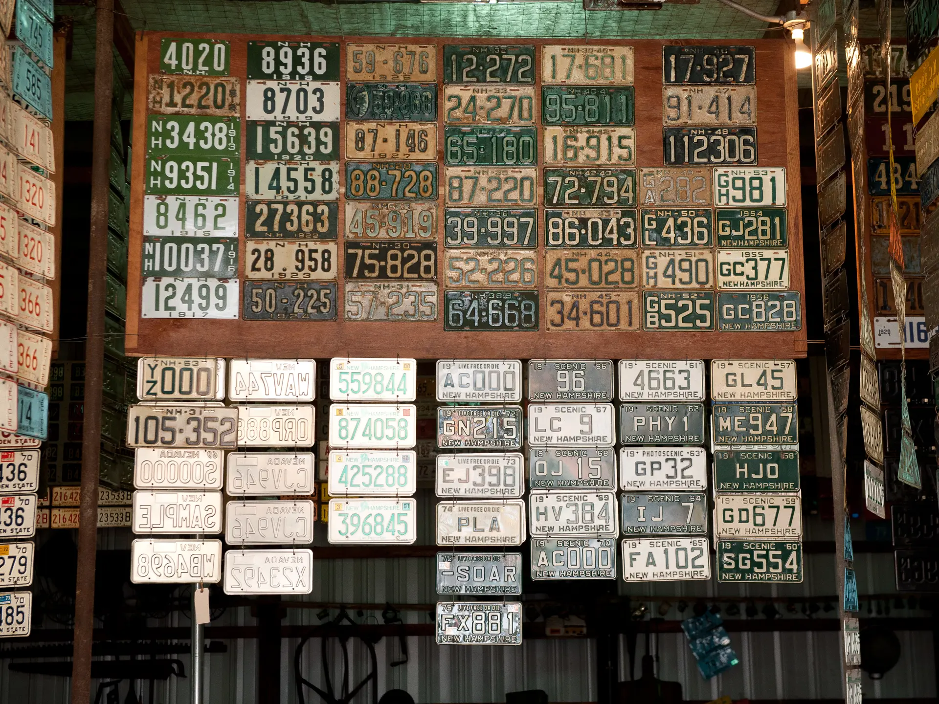 New Hampshire License Plates | The Lee Roy Hartung Collection | RM ...