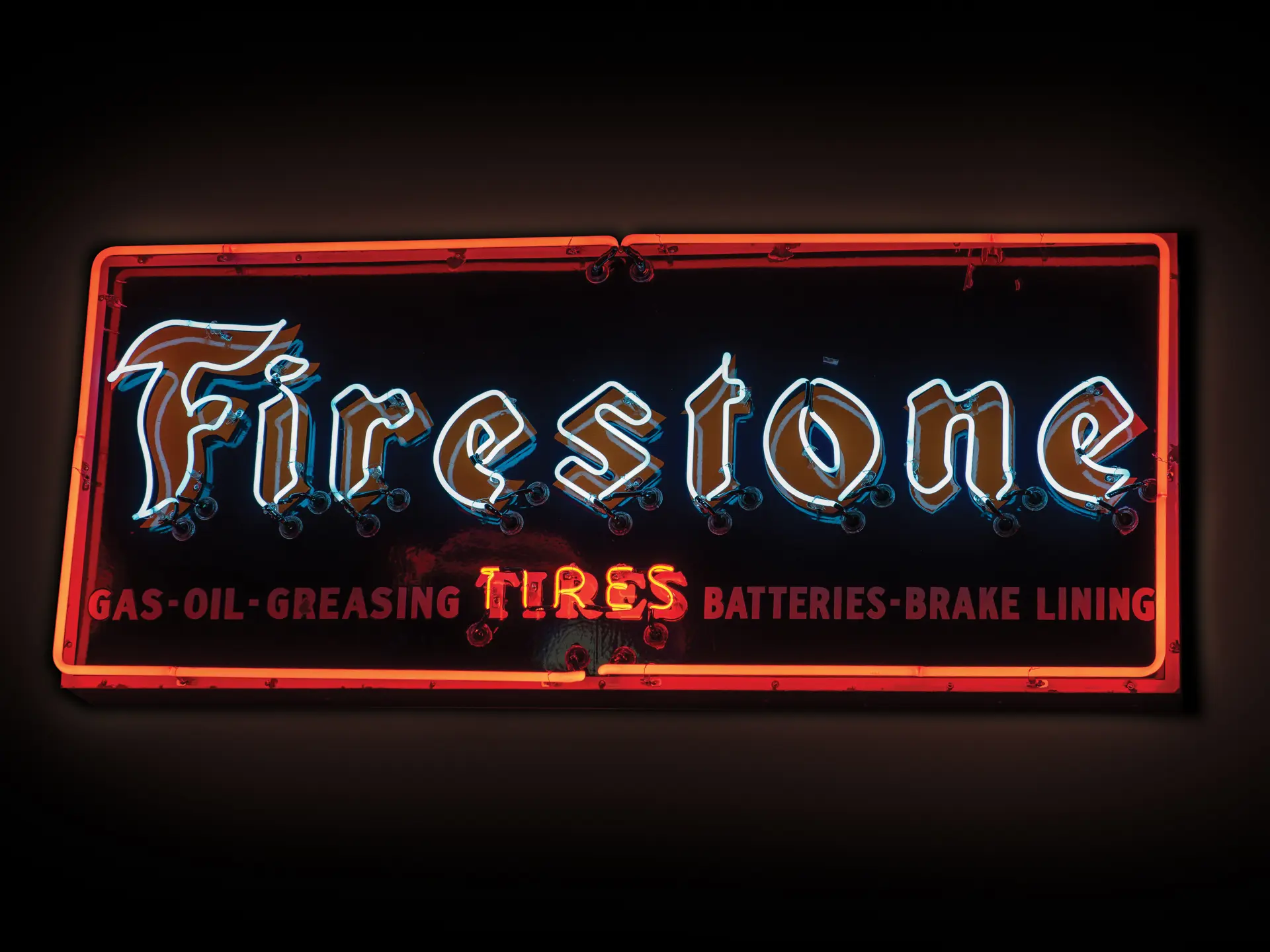 Firestone Tires Neon Sign | The Dingman Collection | RM Sotheby's
