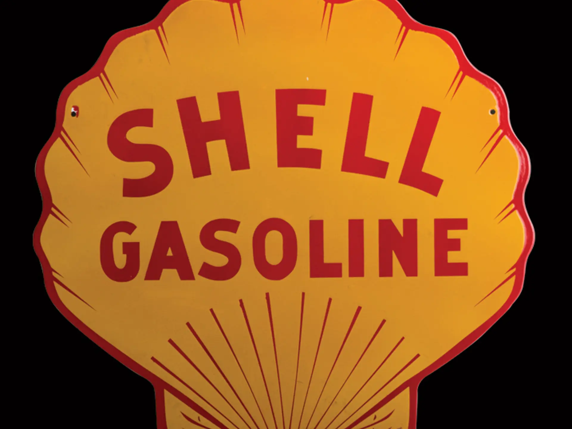 Shell Gasoline Sign | Vintage Motor Cars of Hershey 2009 | RM Sotheby's