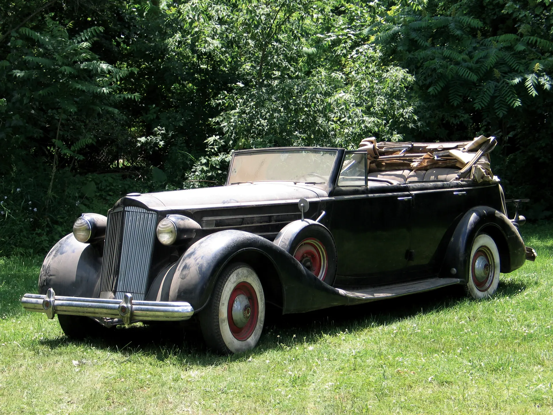 1937 Packard Twelve Convertible Sedan | Vintage Motor Cars of Meadow ...