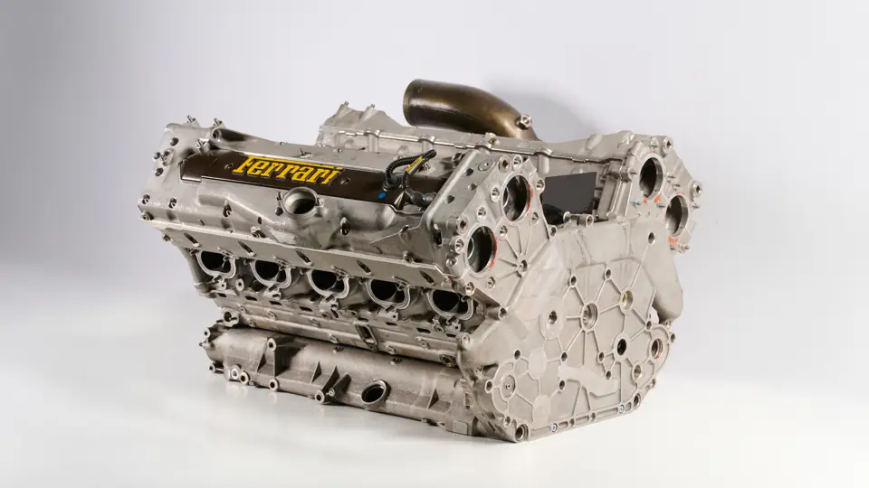 Ferrari F300 Formula 1 Engine Signed by Michael Schumacher | Paris 2025 ...