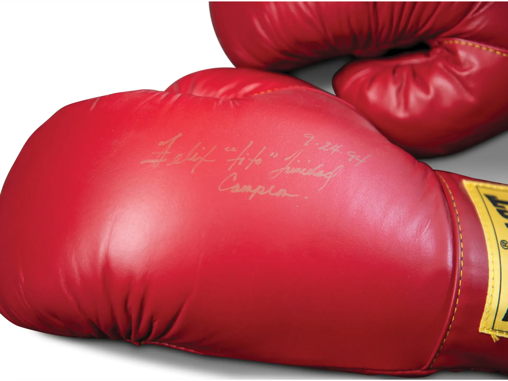 Félix "Tito" Trinidad Autographed Boxing Gloves | The Taj Ma Garaj ...