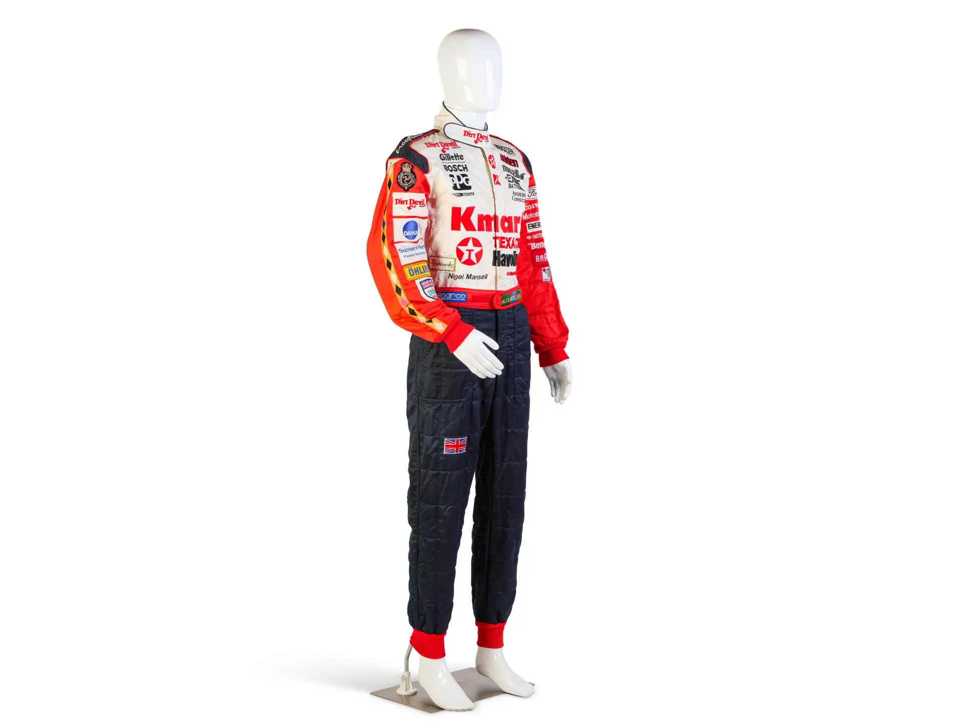 1993/1994 Newman Haas Racing Sparco IndyCar Race Suit | Nigel Mansell’s ...