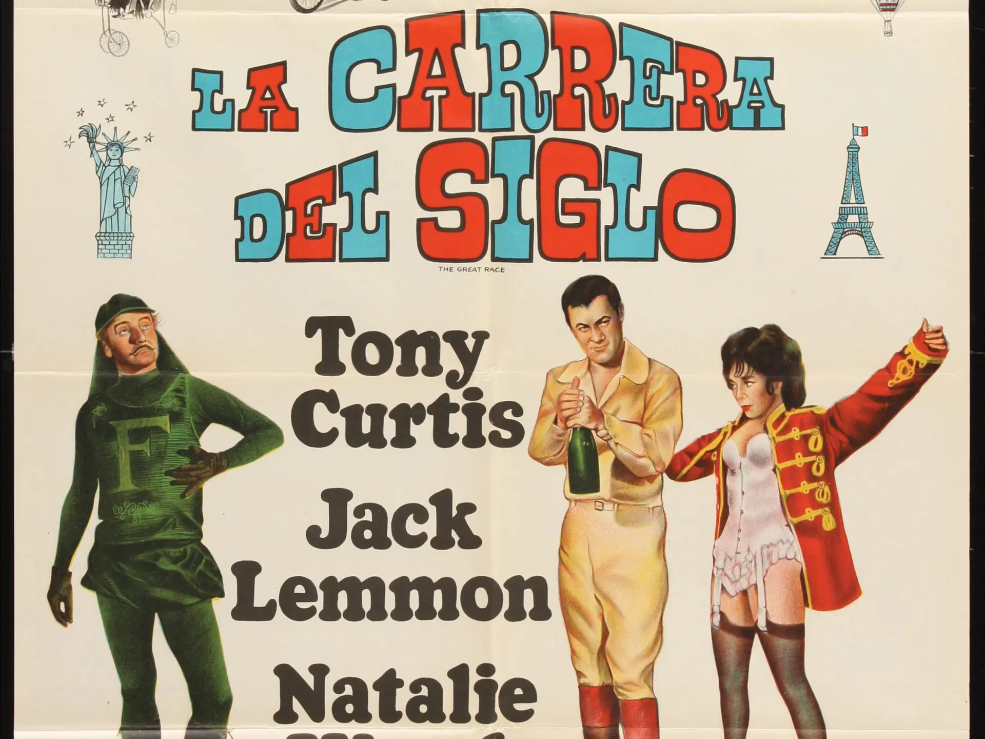 A Blake Edwards Film, "The Great Race" - 1965 motion picture starring Tony Curtis, Jack Lemmon ...