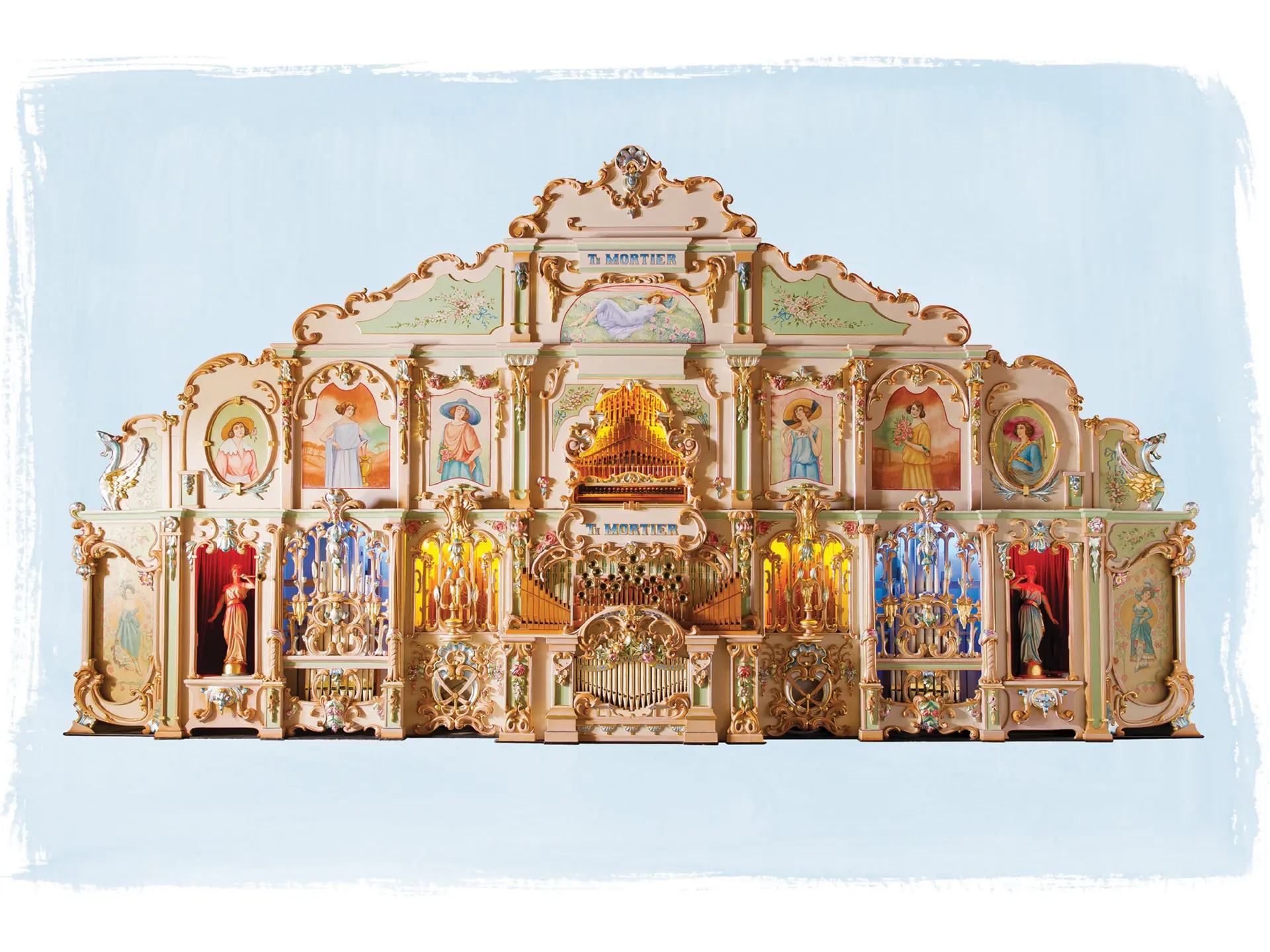 Mortier 115-Key Dance Organ, c. 1900s | The Andrews Collection | RM ...