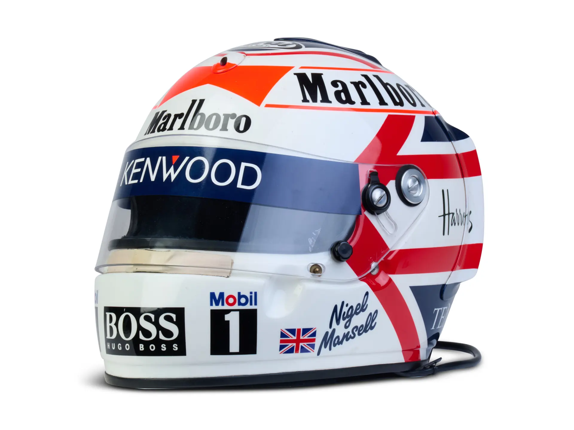 1995 McLaren Formula 1 Arai Helmet | Nigel Mansell’s Legacy Collection ...