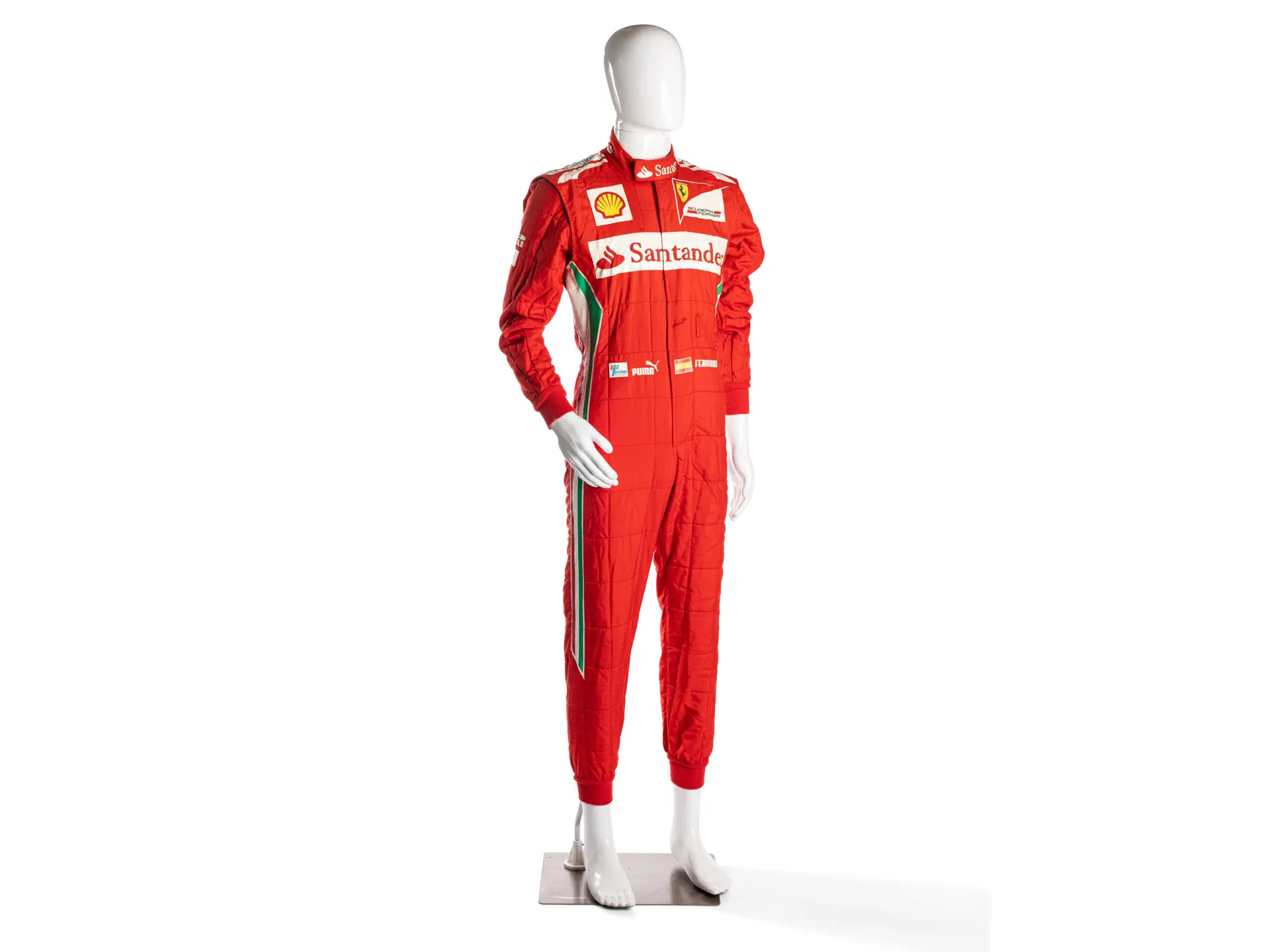 2012 Fernando Alonso Scuderia Ferrari Formula 1 Puma Racing Suit | The ...
