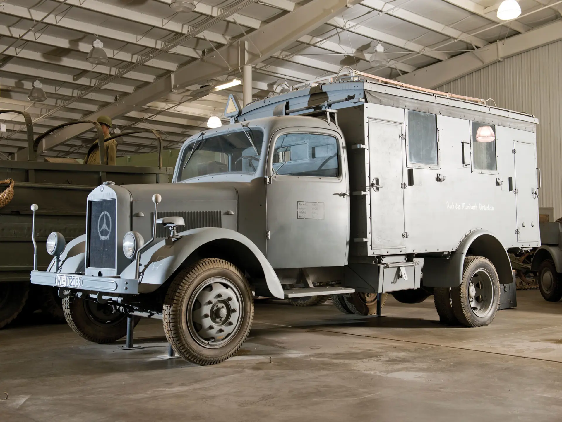 1942 Mercedes-Benz L3000S Box-Van | The National Military History ...