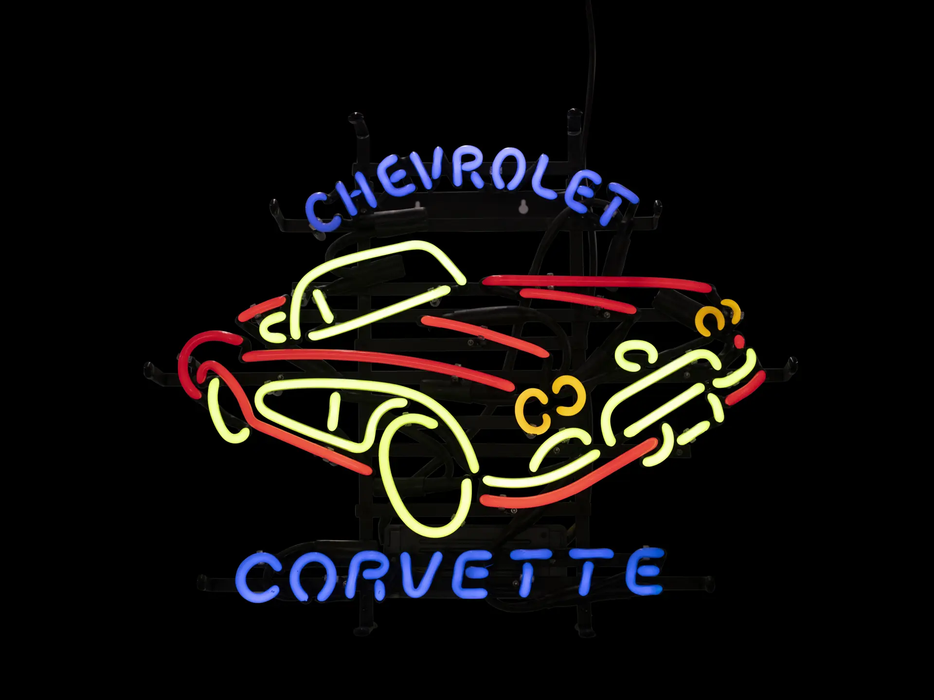 Chevrolet Corvette Neon Sign | Gene Ponder Collection | RM Sotheby's