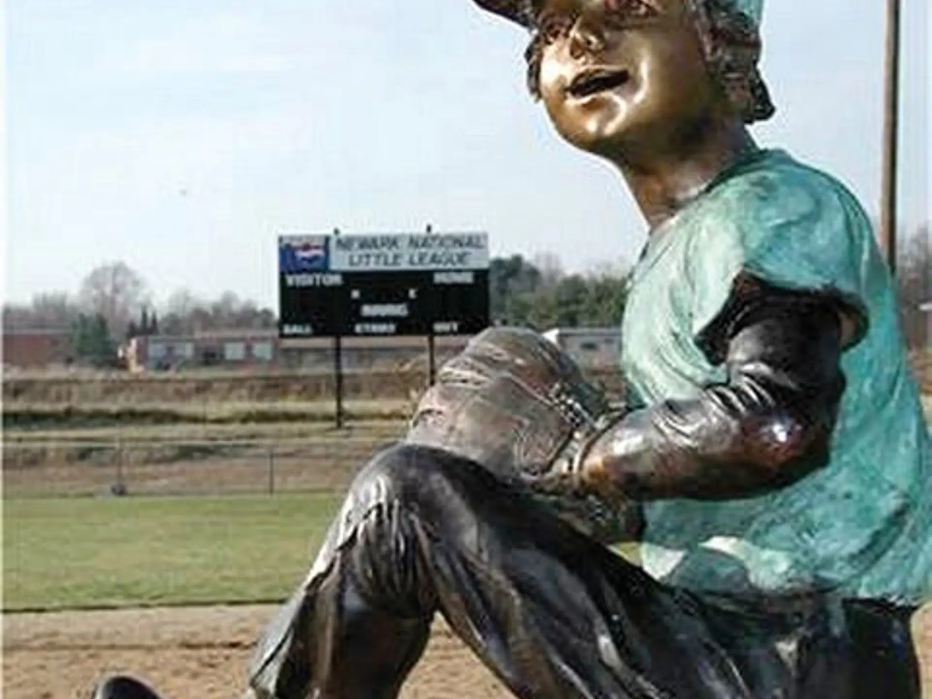 Life Size Bronze Boy Baseball Pitcher | Auburn Fall 2014 | RM Sotheby's