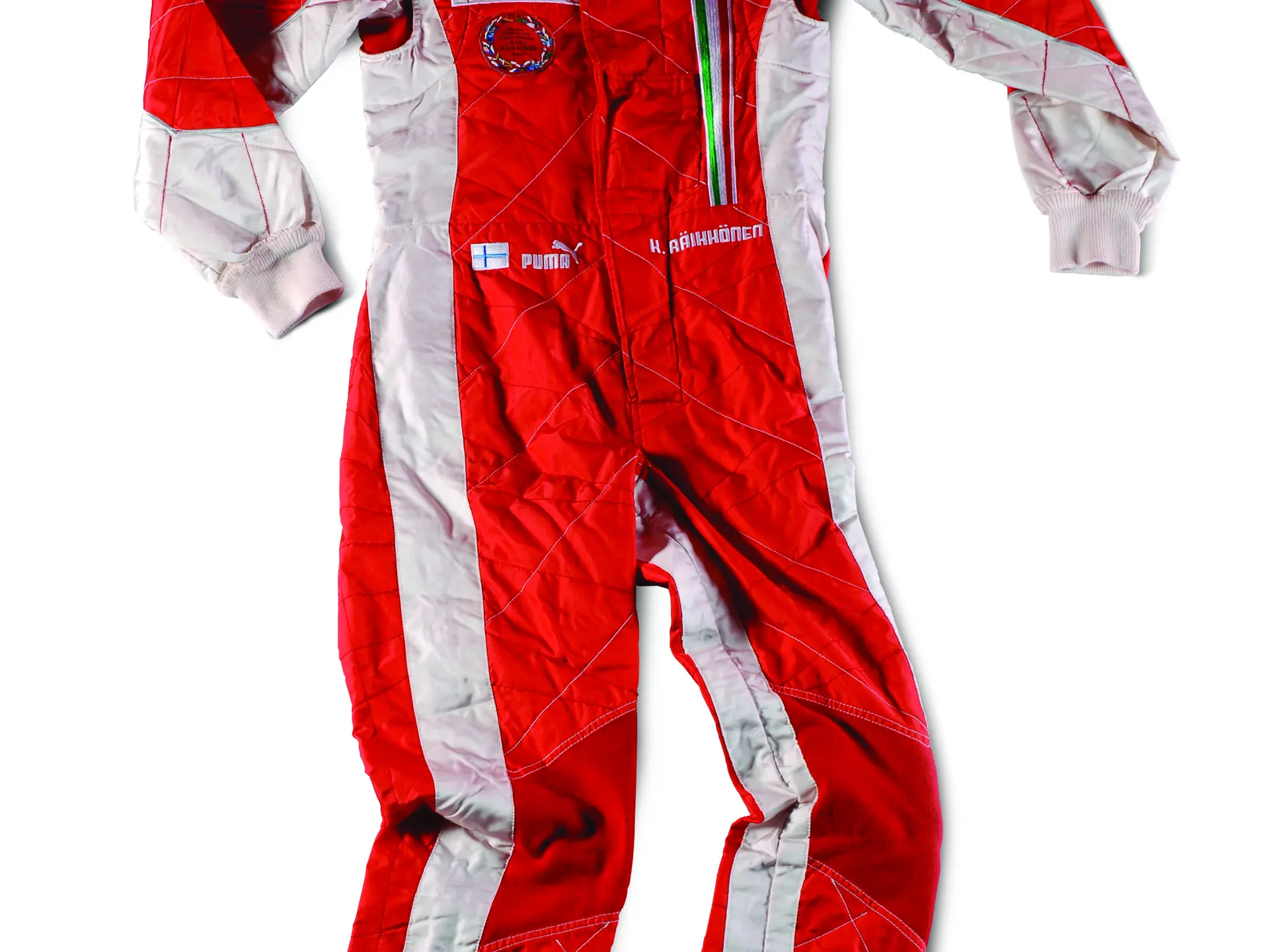 AUTOGRAPHED KIMI RAIKKONEN RACE SUIT, 2008 | Ferrari – Leggenda e ...
