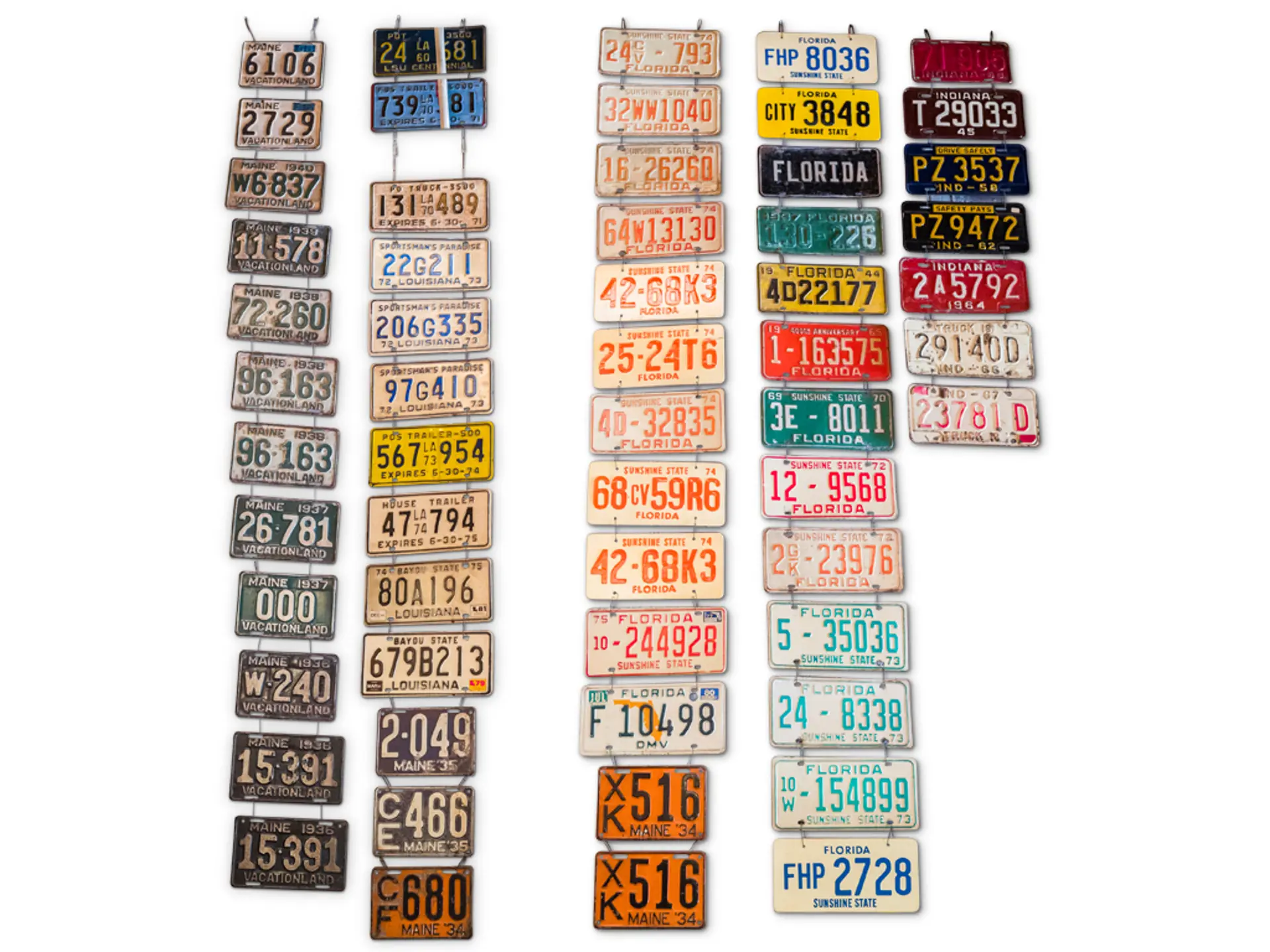 Selection of American License Plates | THE MITOSINKA COLLECTION | RM ...