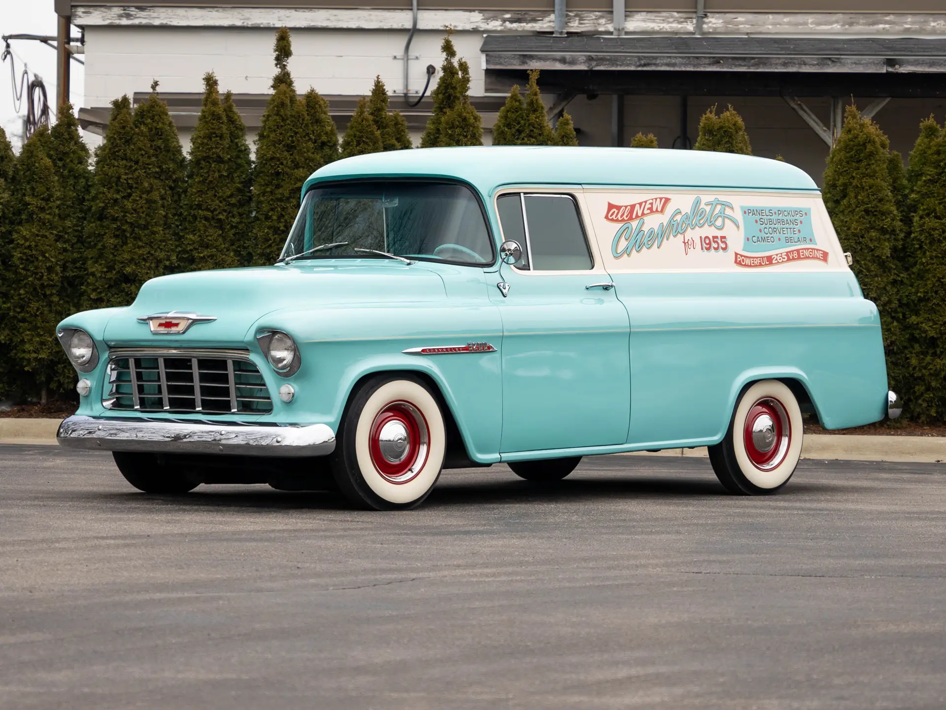1955 Chevrolet Model 3105 1/2 Ton Panel Delivery Truck | Fort ...