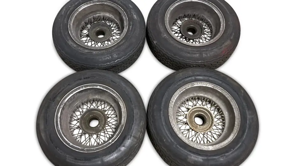 Four Ferrari Wire Wheels by Borrani | The Cohen Collection | RM Sotheby's