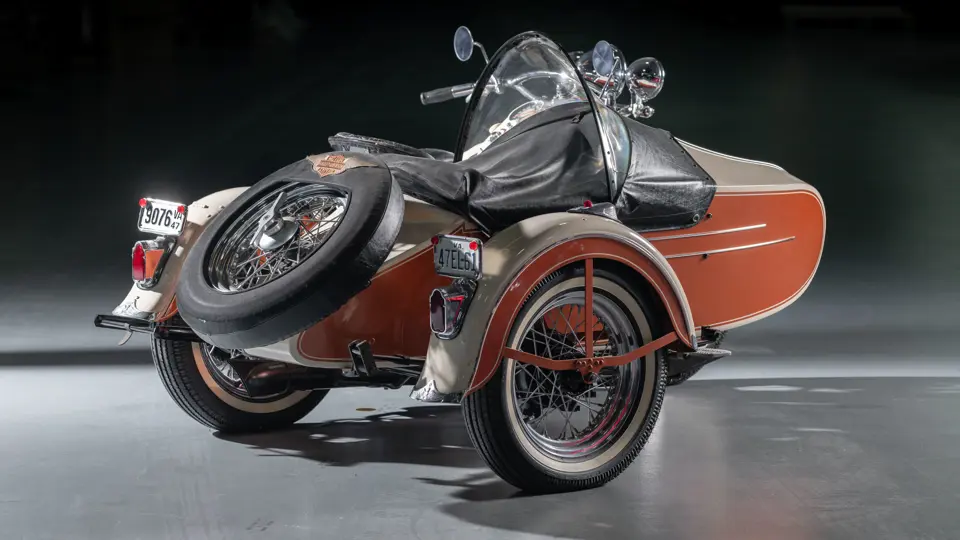 1947 Harley-Davidson EL 'Knucklehead' with Sidecar | Dare to Dream ...