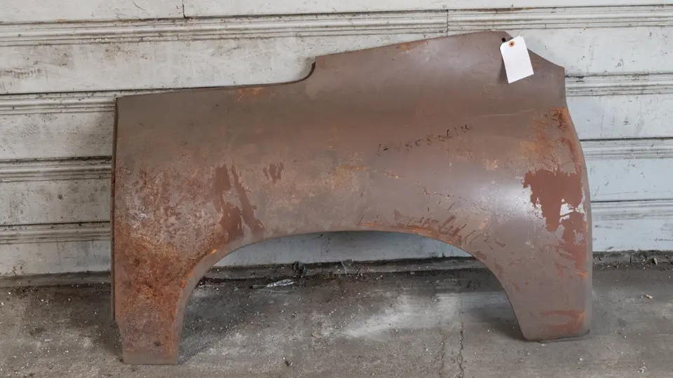 Porsche 356 Rear Left Wing | The Junkyard: The Rudi Klein Collection ...