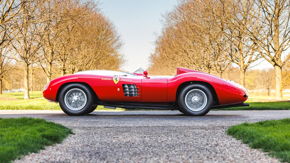 1955 Ferrari 410 Sport Spider by Scaglietti | Monterey 2024 | RM Sotheby's