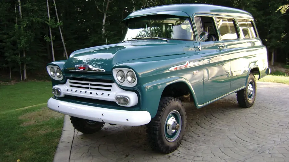 1958 Chevrolet Suburban Napco 4x4 | Auburn Fall 2013 | RM Sotheby's