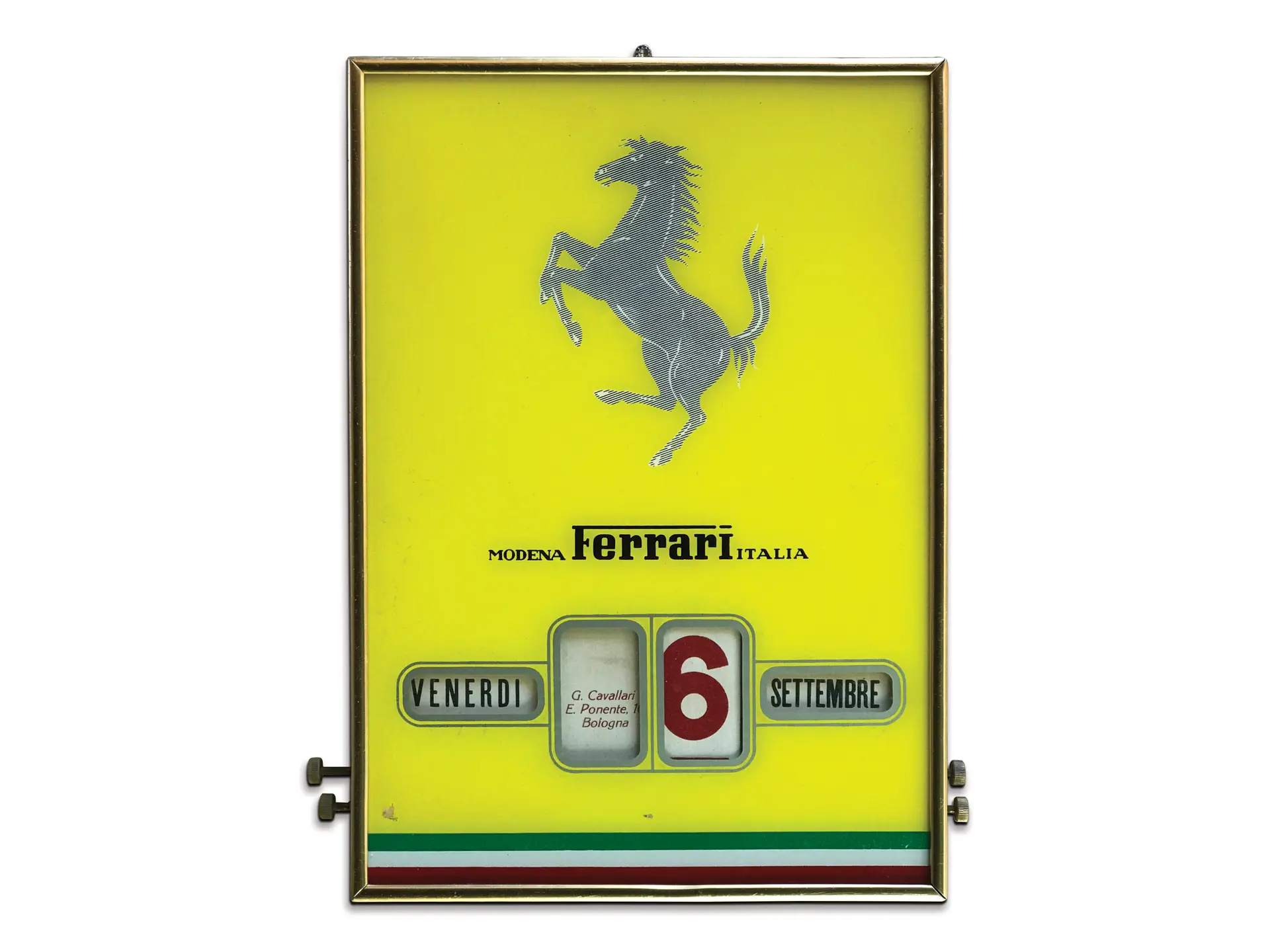 Ferrari Perpetual Calendar, ca. 1950s | Amelia Island 2020 | RM Sotheby's