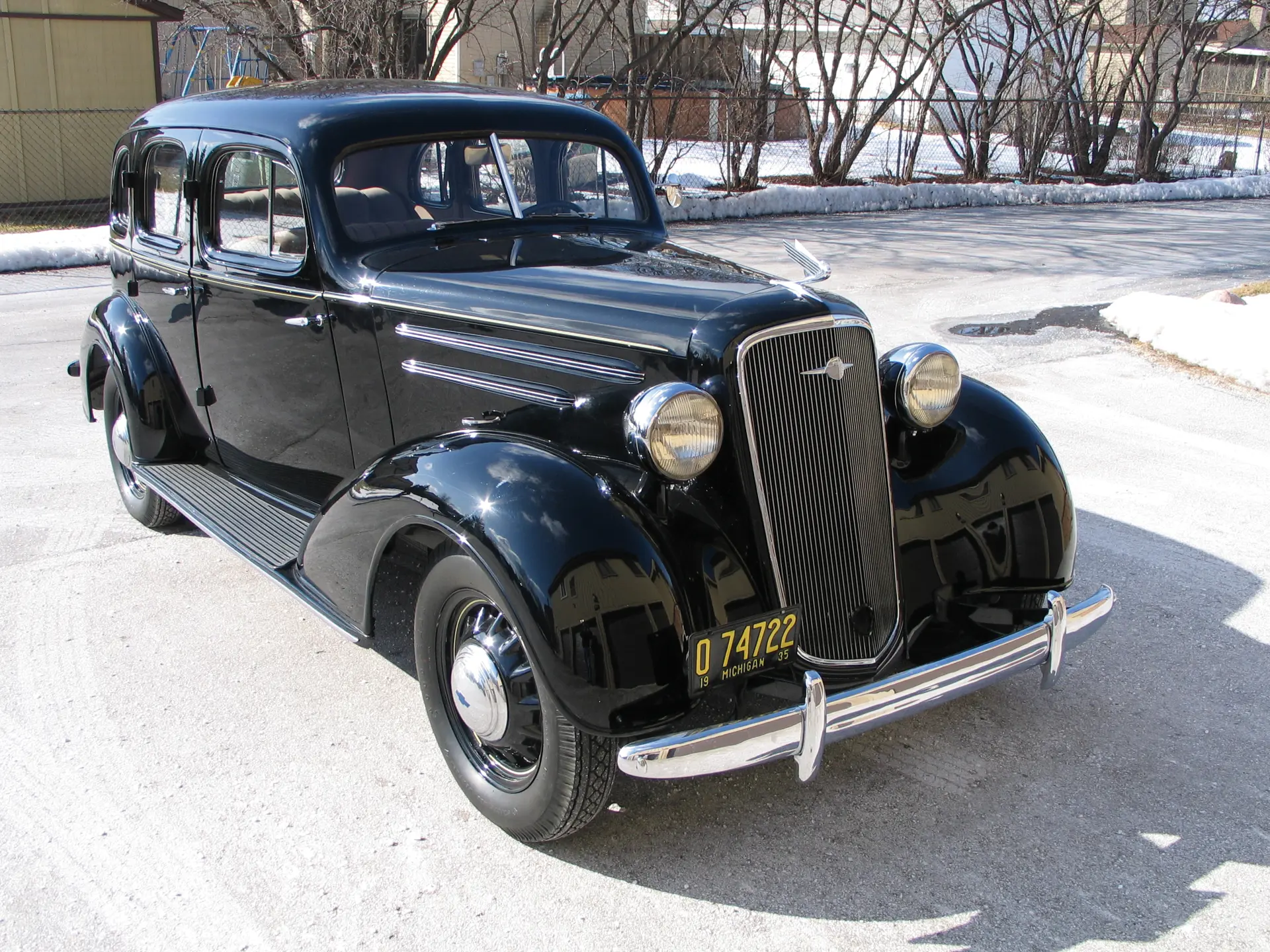 1935 Chevrolet Master Deluxe Four Door Sedan Sport Touring | Michigan International Spring ...