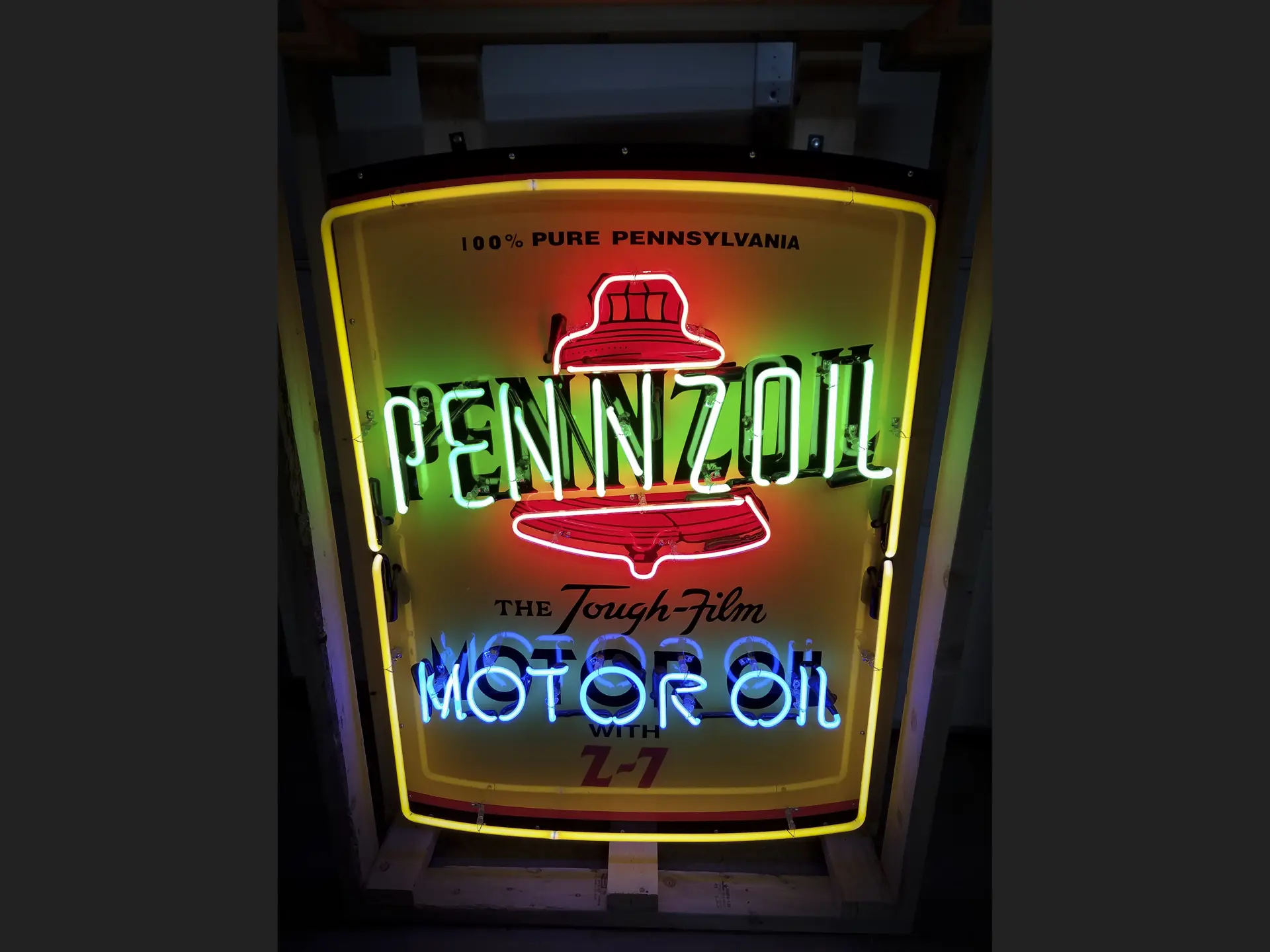 Pennzoil Motor Oil Custom-Made Neon Tin Sign | Open Roads, May | RM ...