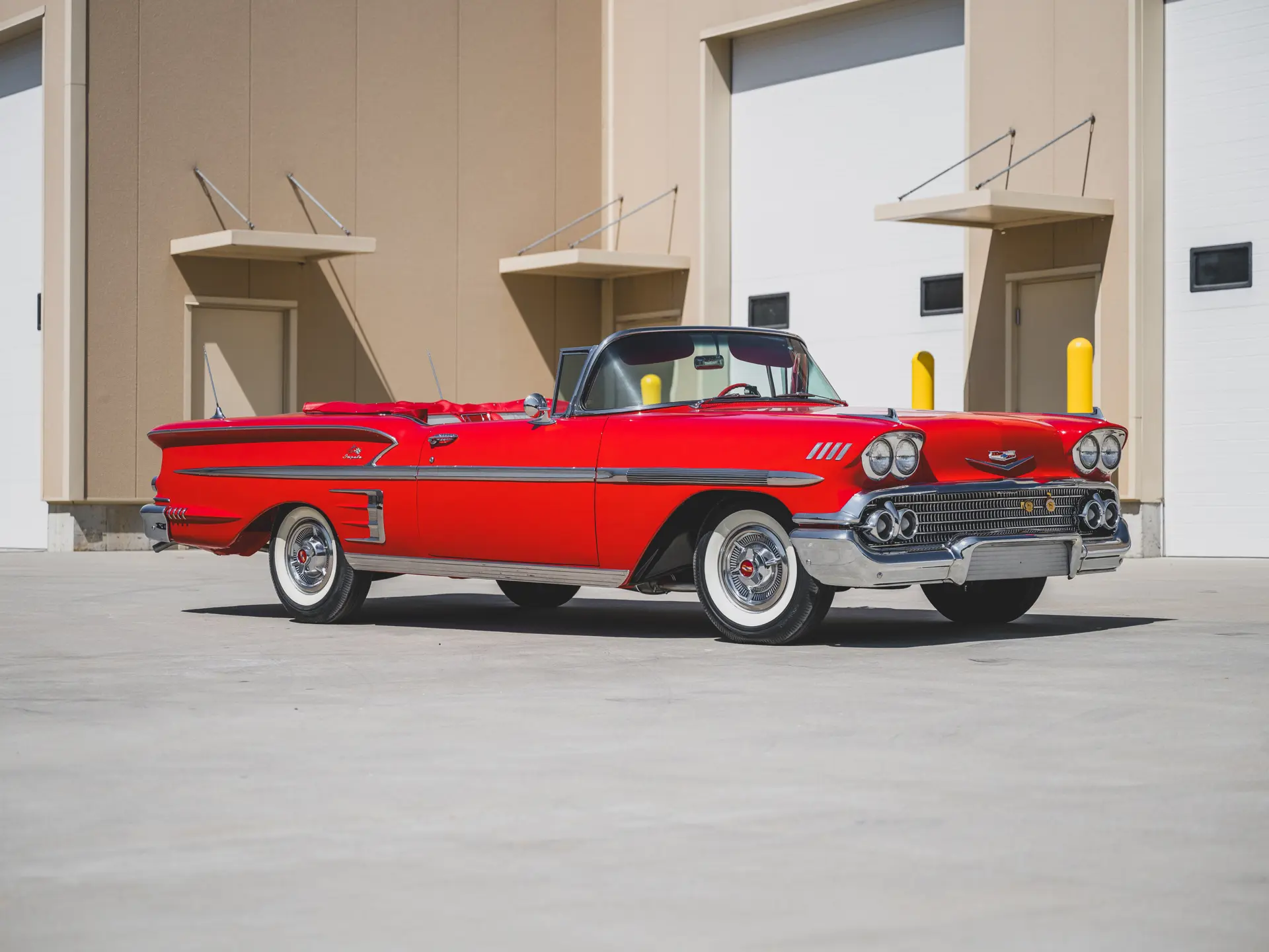 1958 Chevrolet Bel Air Impala Convertible | The Ron and Sarah Jury ...