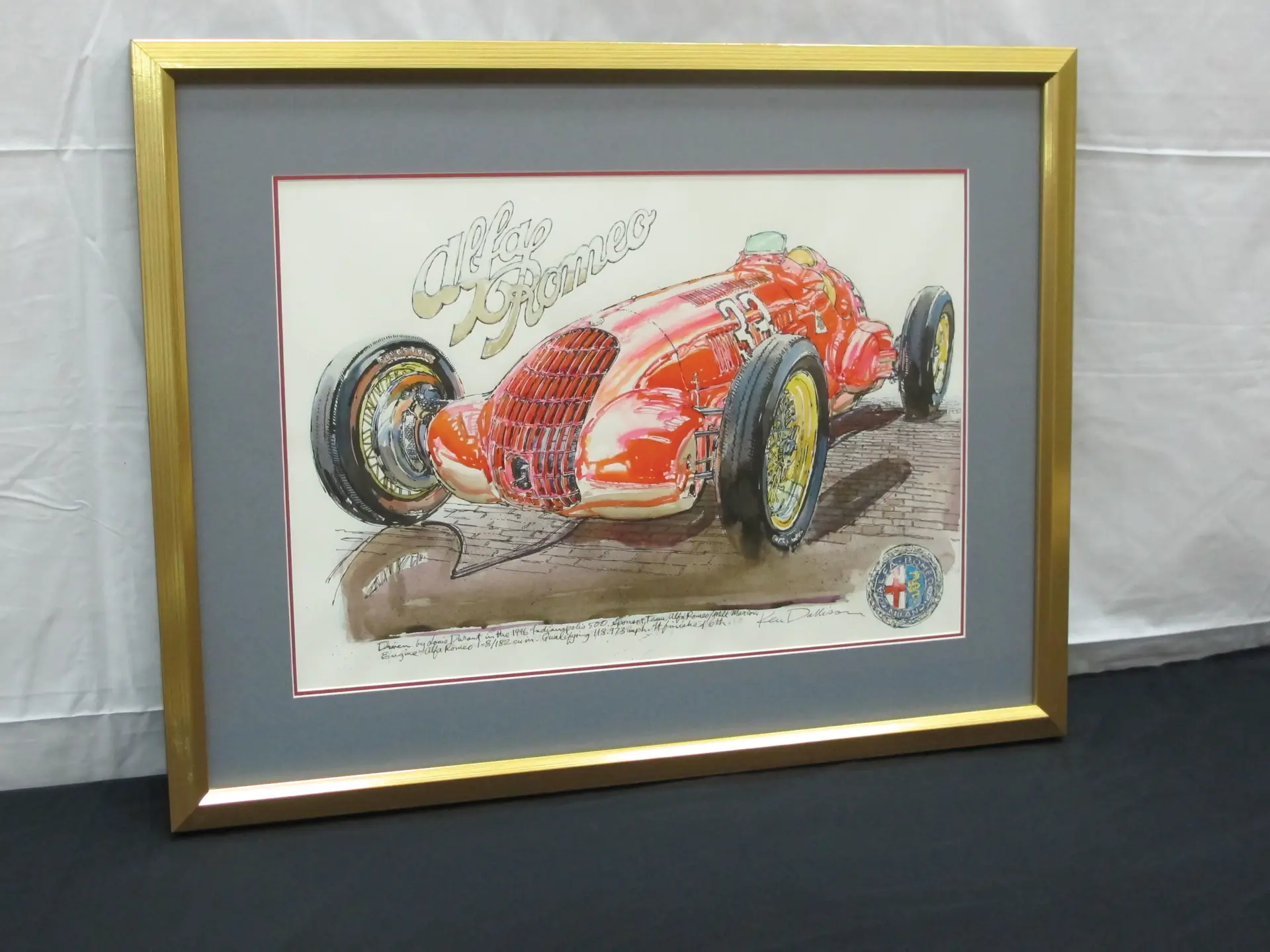 "Alfa Romeo" by Ken Dallison | Auburn Spring 2013 | RM Sotheby's