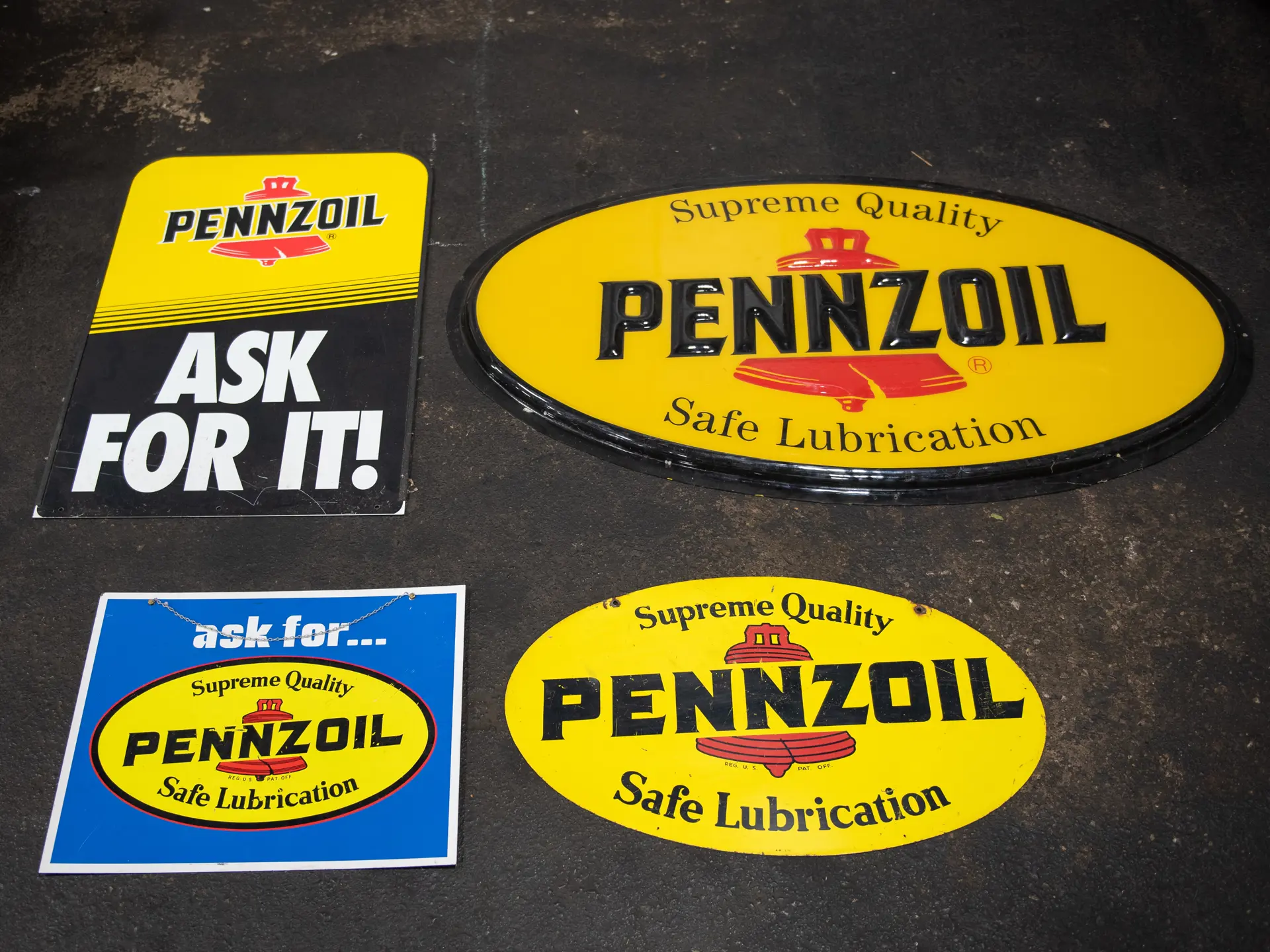 Assorted Pennzoil Signs | Auburn Fall 2021 | RM Sotheby's