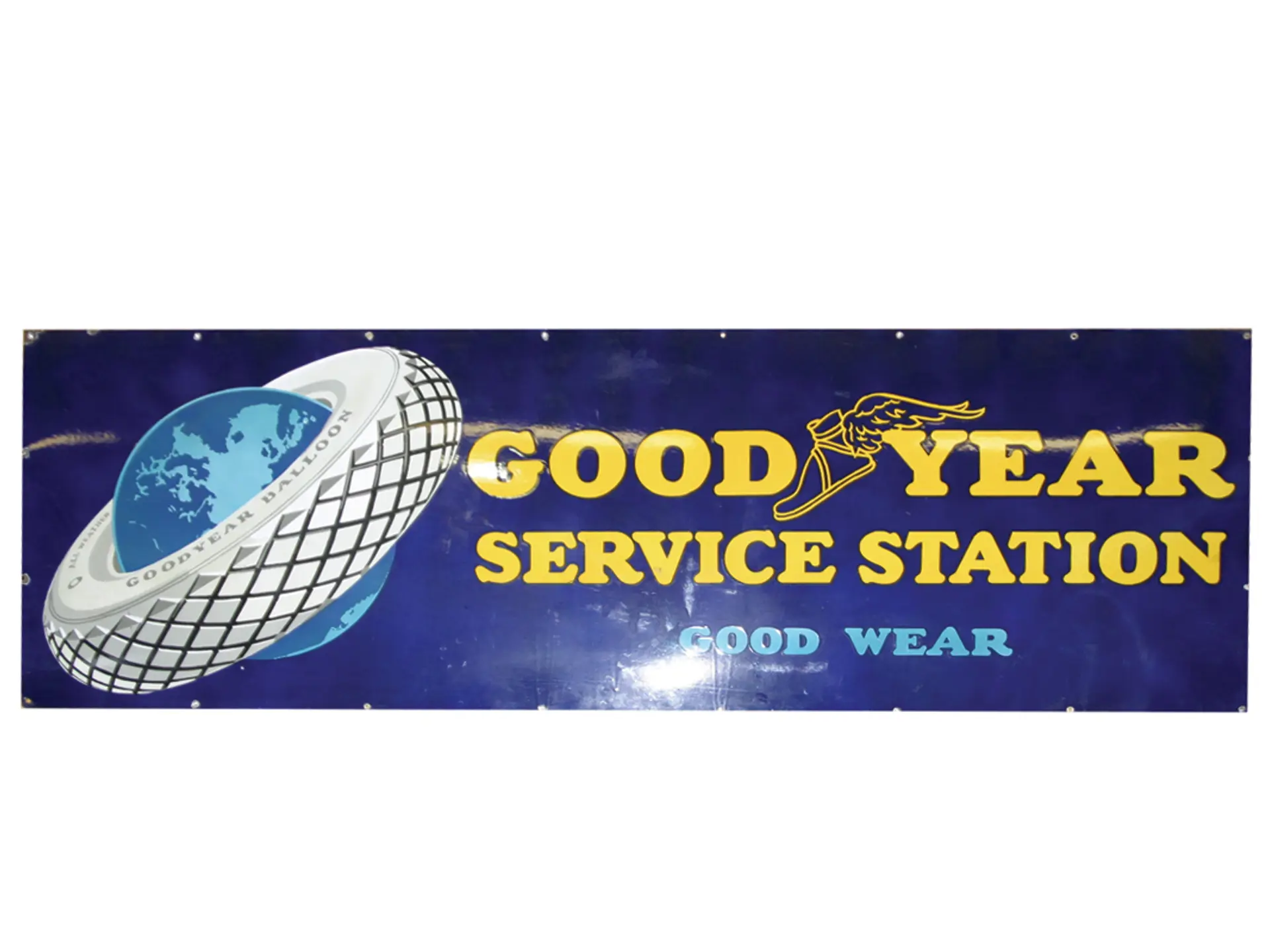GOODYEAR SIGN | Private Collection of Tom & Marlene Stackhouse | RM ...