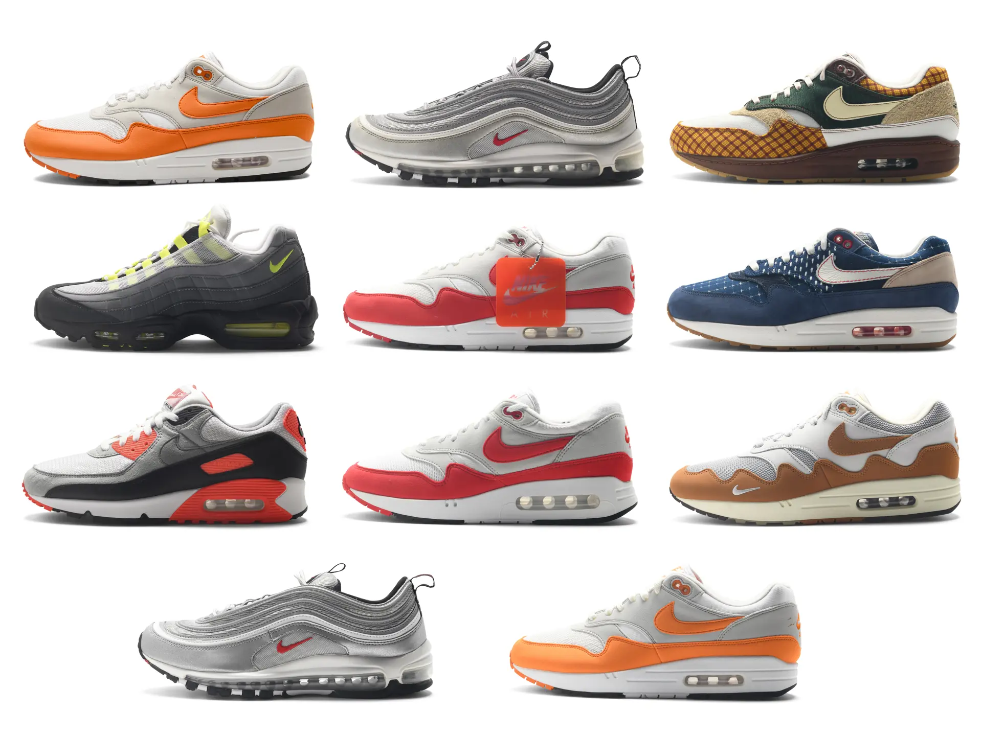 Set of 11 | Nike Air Max Sneakers | Dare to Dream | The Ultimate ...