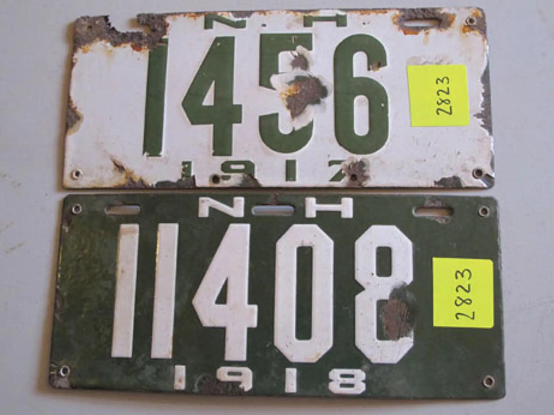 Porcelain License Plates | The Bennett Collection | RM Sotheby's