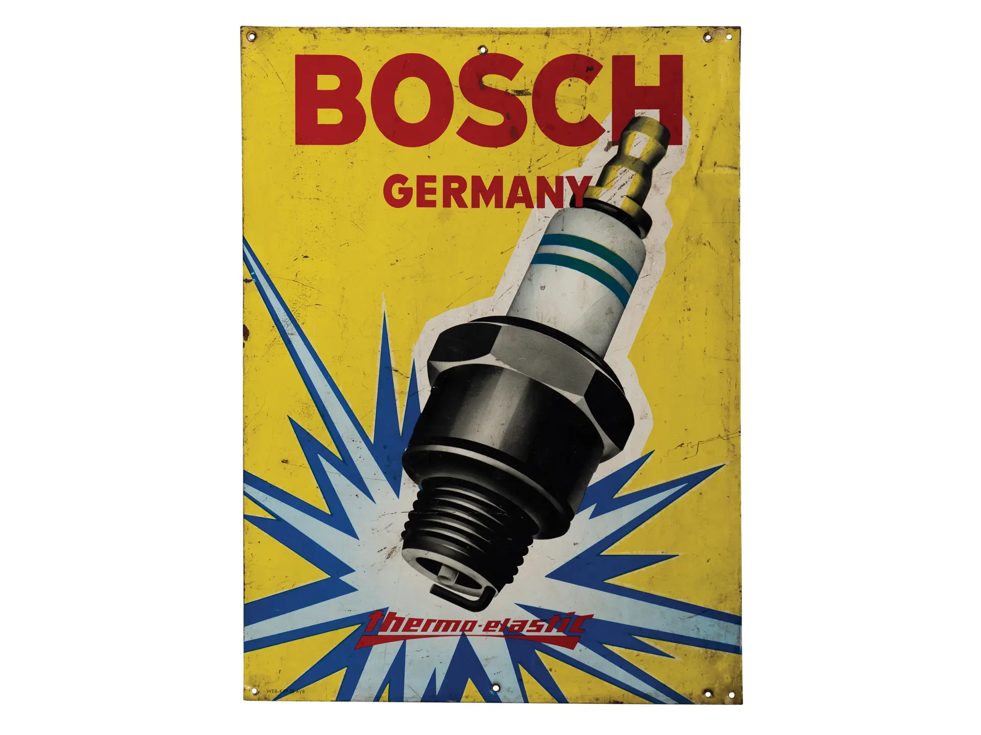 Bosch Germany Tin Sign | The Dingman Collection | RM Sotheby's