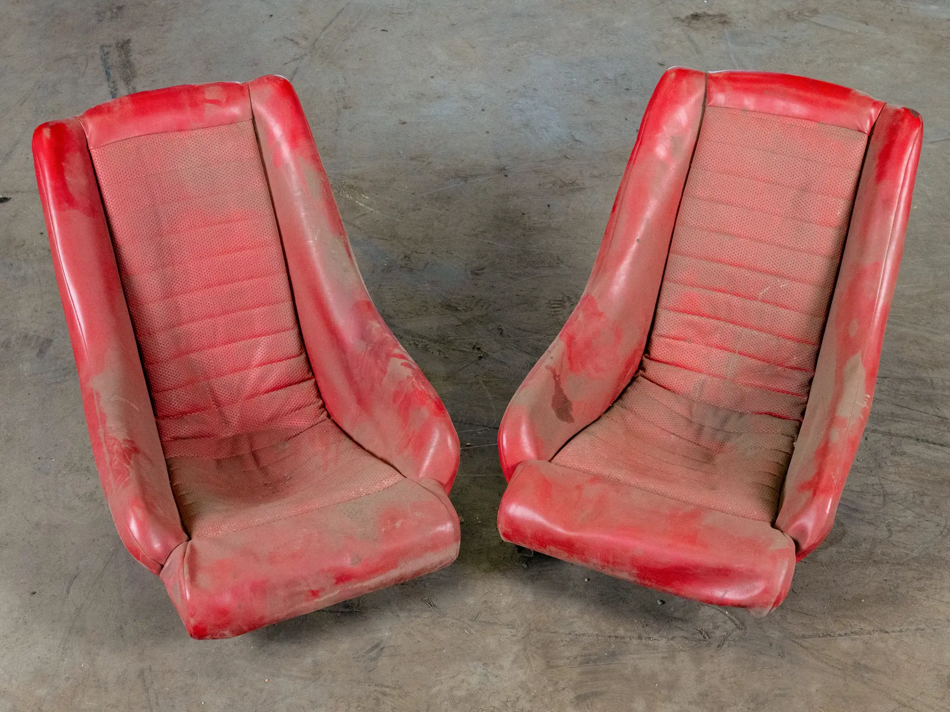 Two Scheel-Style Seats for a Porsche 911 | The Junkyard: Online | RM ...