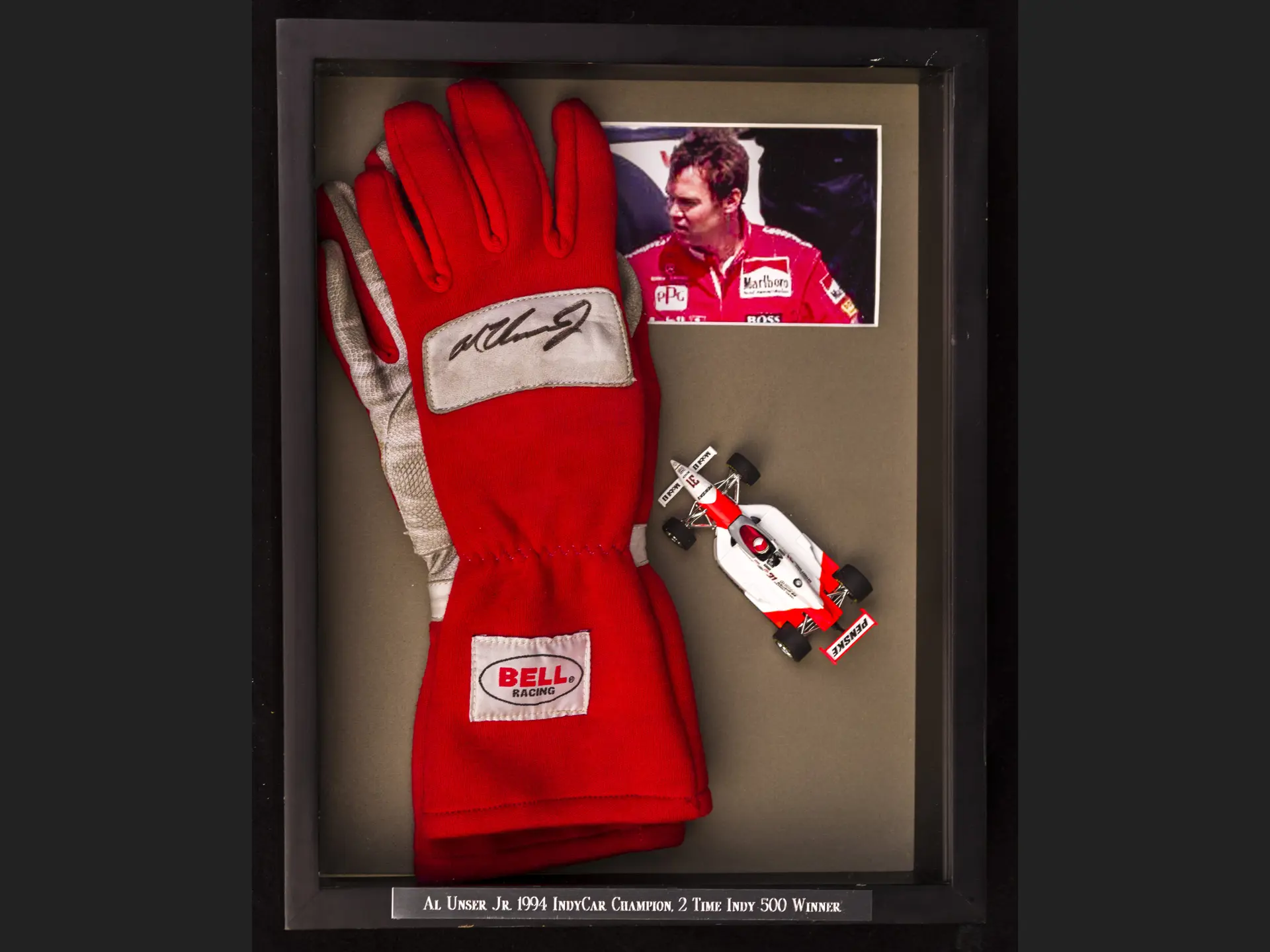 Al Unser Jr Race Worn and Signed Gloves | Open Roads, August 2021 | RM ...