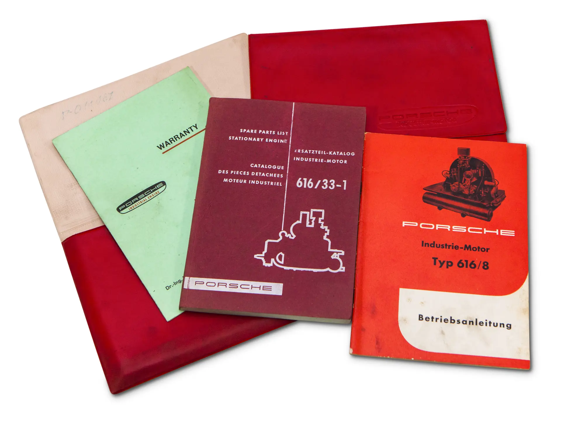Porsche Industrial Engine Owner's Manuals, Folios, and Sales Brochures ...