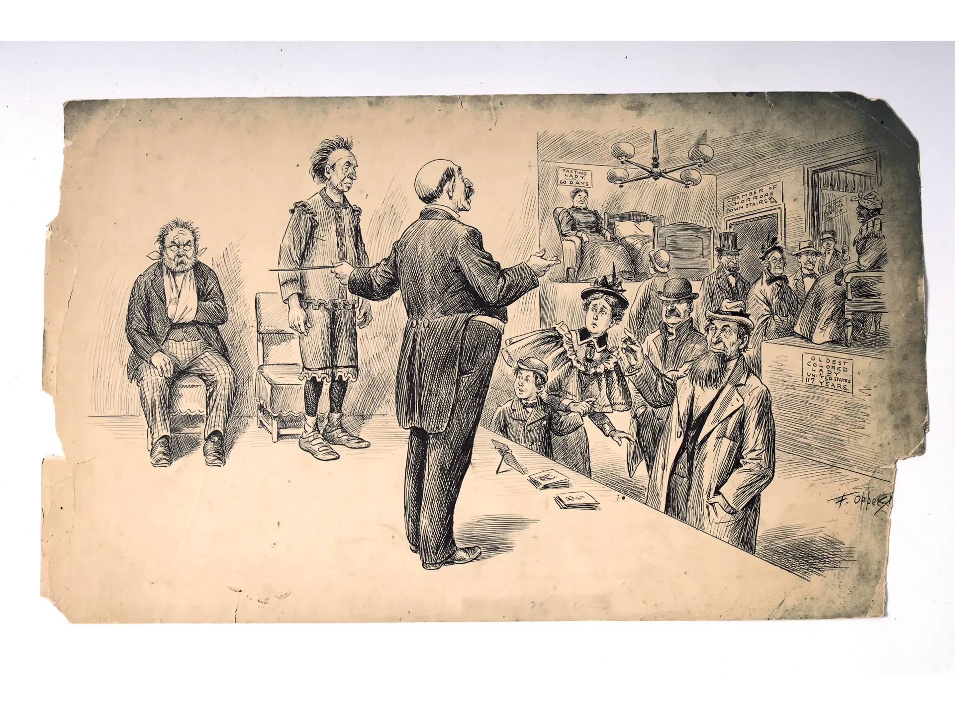 Frederick Opper - Puck Political Cartoon Art | The Brucker Collection ...