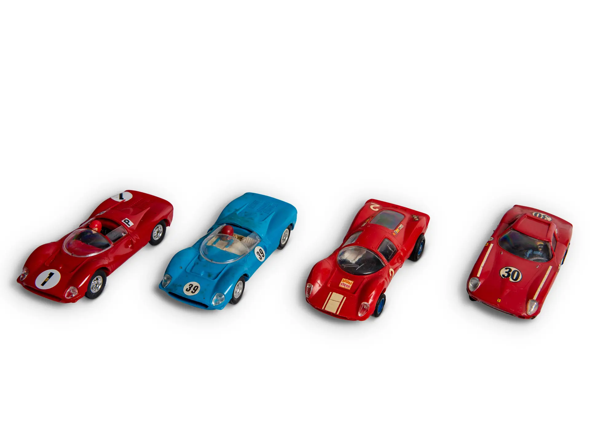 Four Ferrari Slot Cars | Open Roads, Fall | RM Sotheby's
