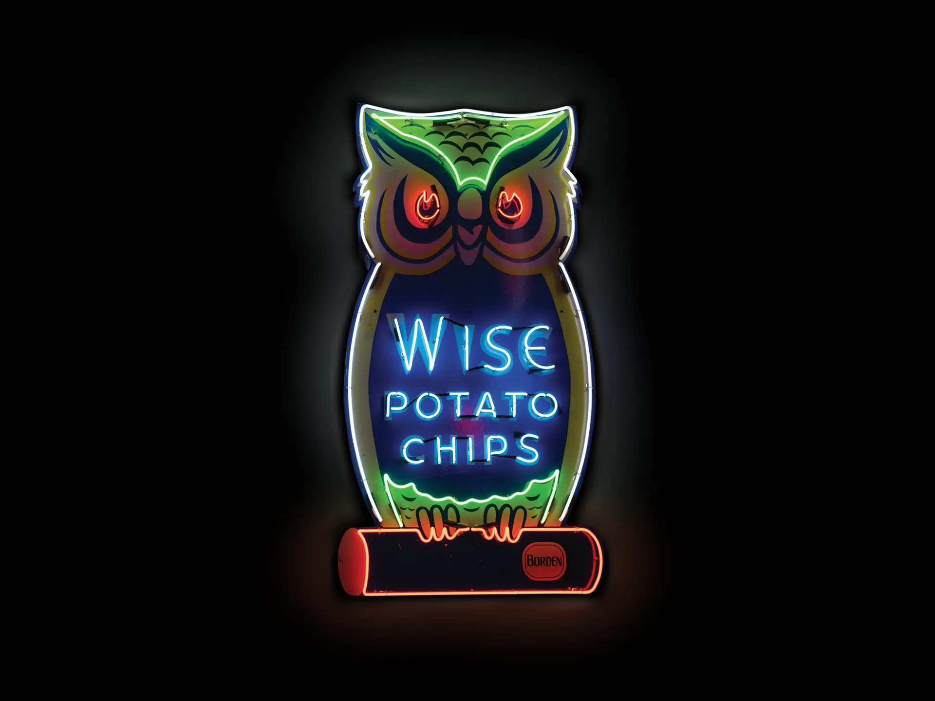 Wise Potato Chips Neon Sign | The Dingman Collection | RM Sotheby's
