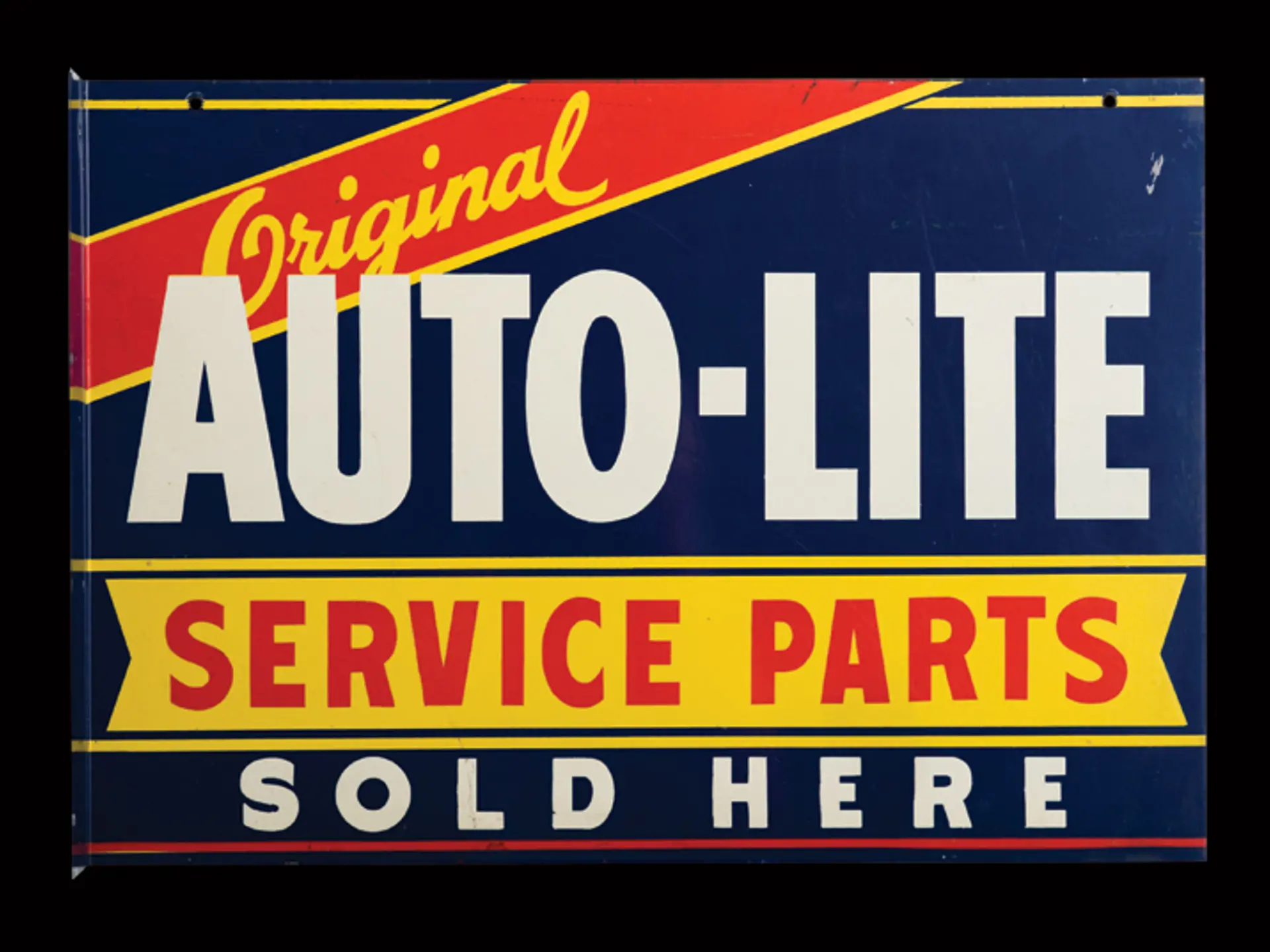 Auto-Lite Service Parts Sign | Vintage Motor Cars of Hershey 2009 | RM ...