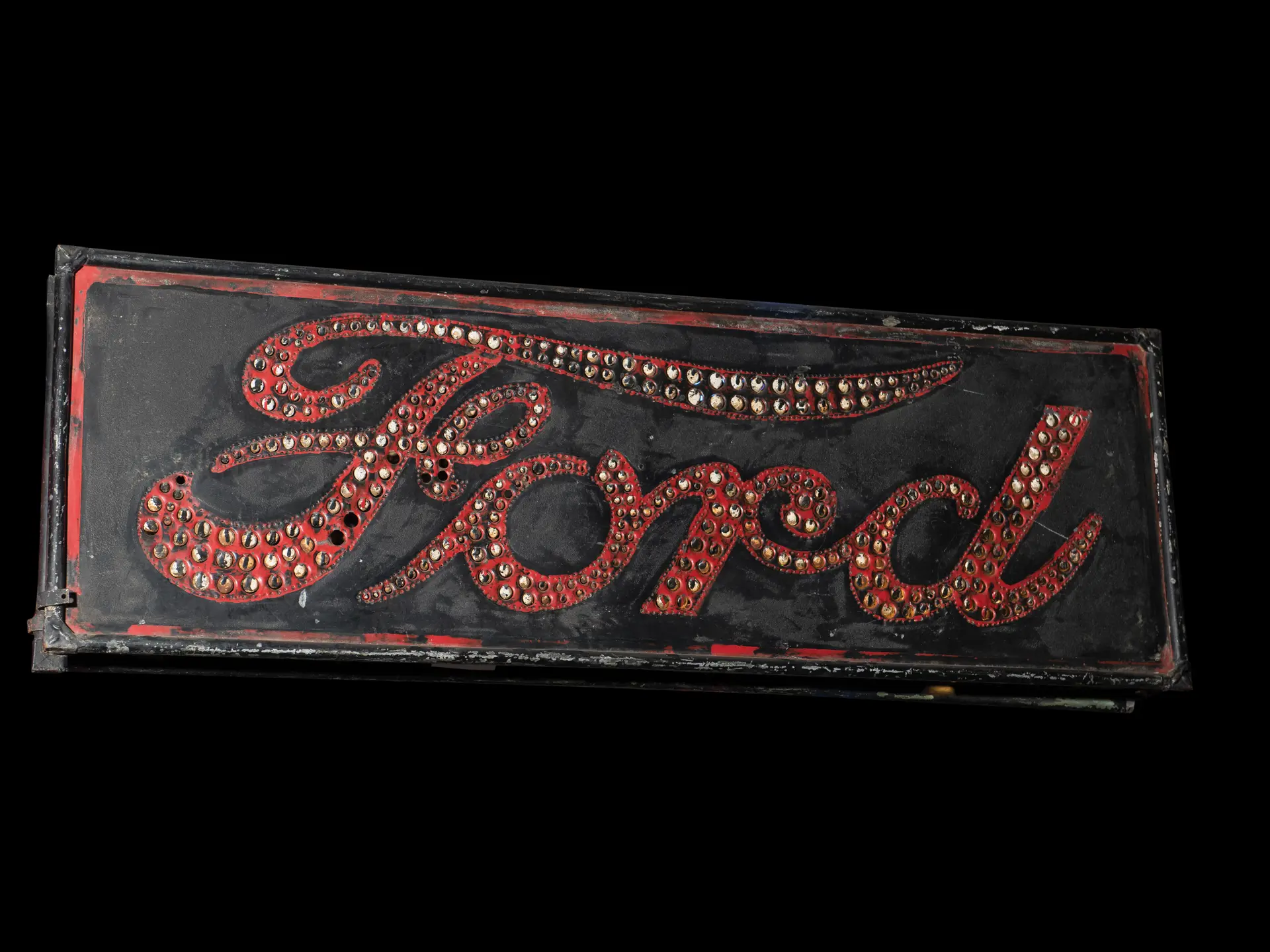 Ford Double Sided Punched Lighted Sign The Dingman Collection Rm