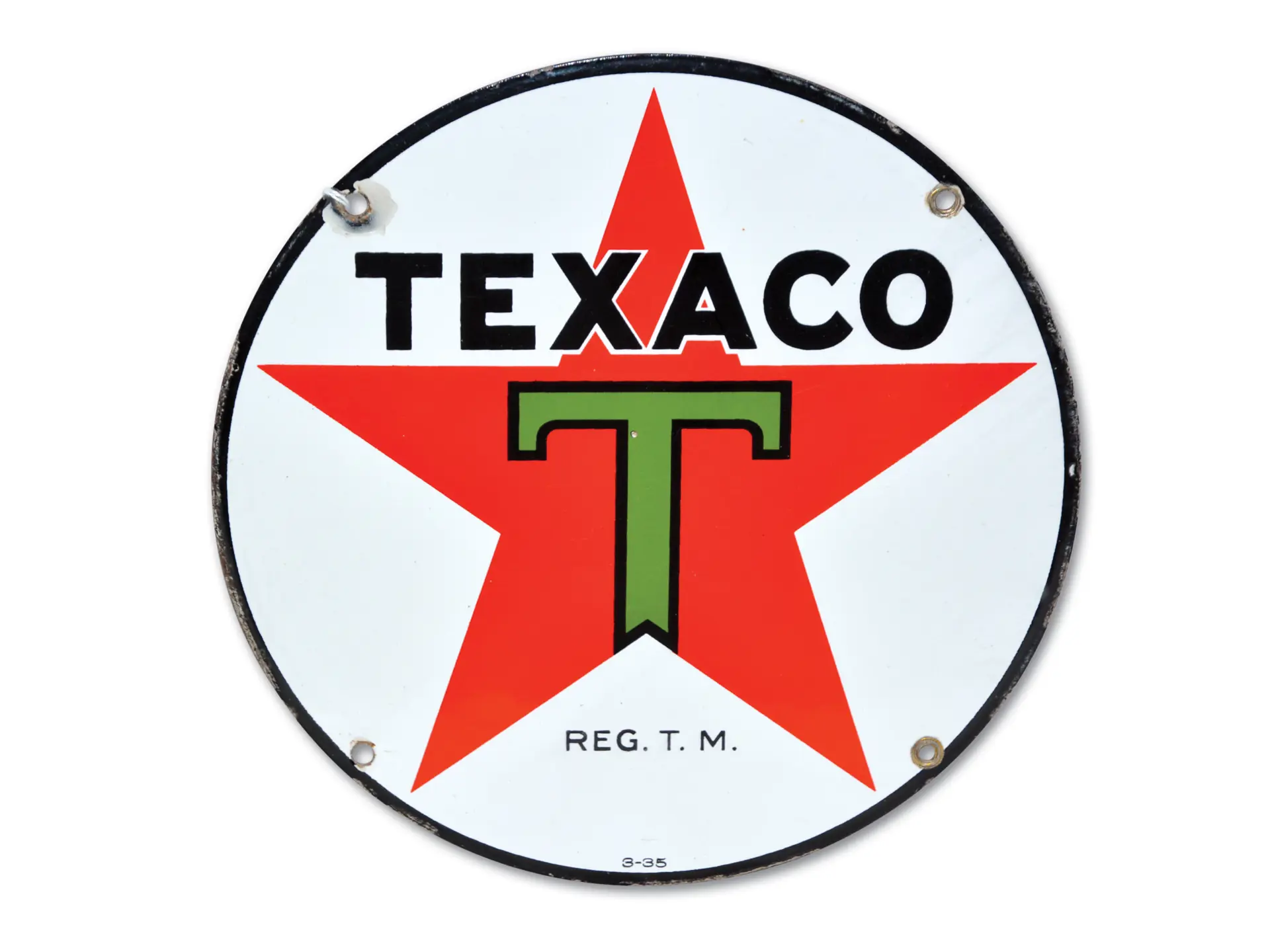Texaco Star Logo Sign | Auburn Spring 2019 | RM Sotheby's