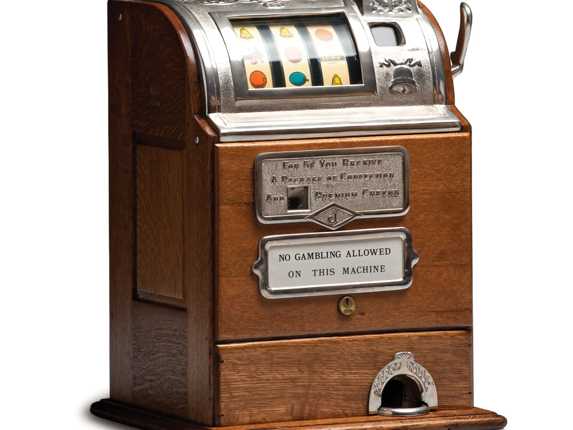 Jennings & Son Nickel Slot Machine | The Milhous Collection | RM Sotheby's
