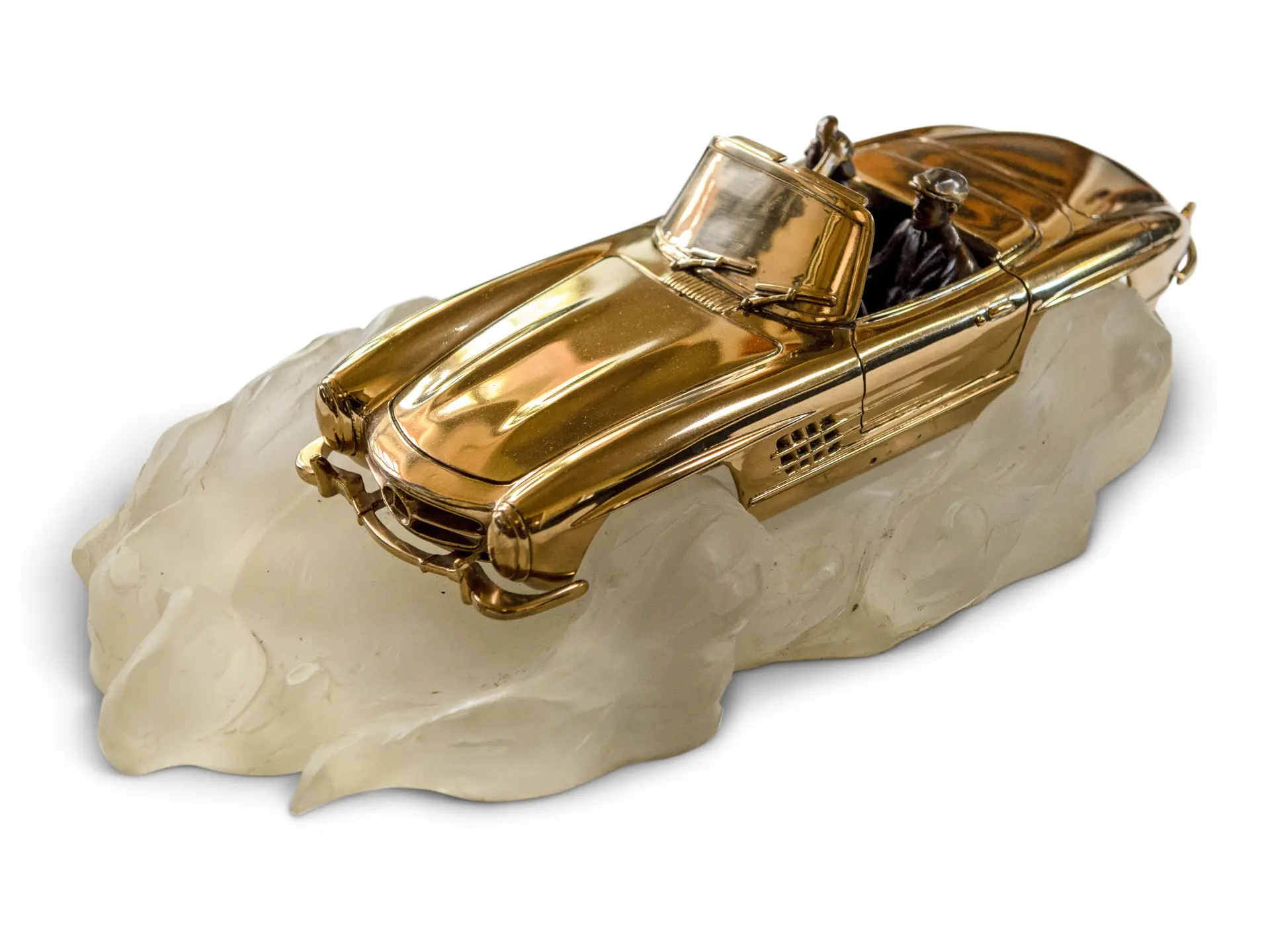 "Mercedes-Benz 300 SL Roadster" Bronze Sculpture | Gene Ponder ...