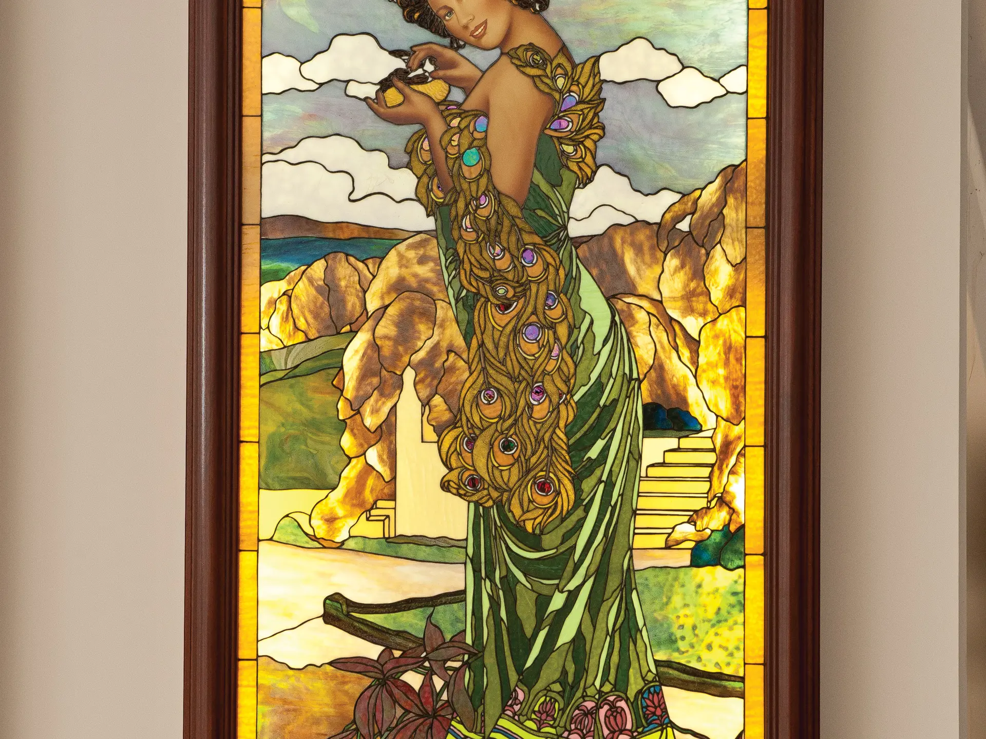 "The Seasons" Fine Leaded Stained Glass Panel by Mark Bogenrief | The ...