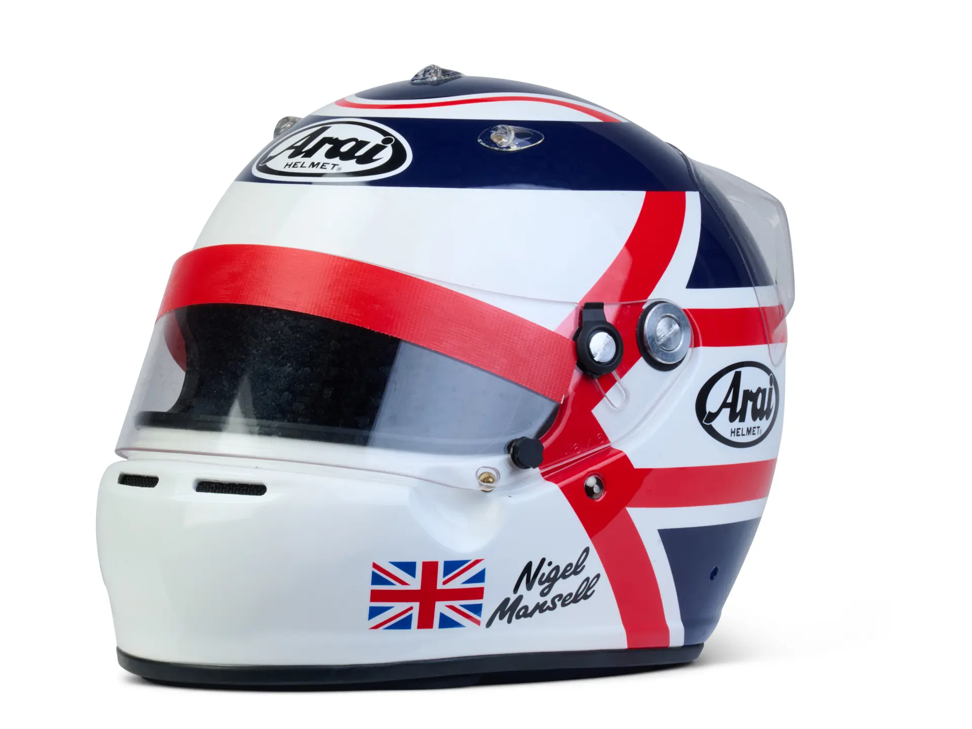 2005 Nigel Mansell Arai Racing Helmet | Nigel Mansell’s Legacy ...