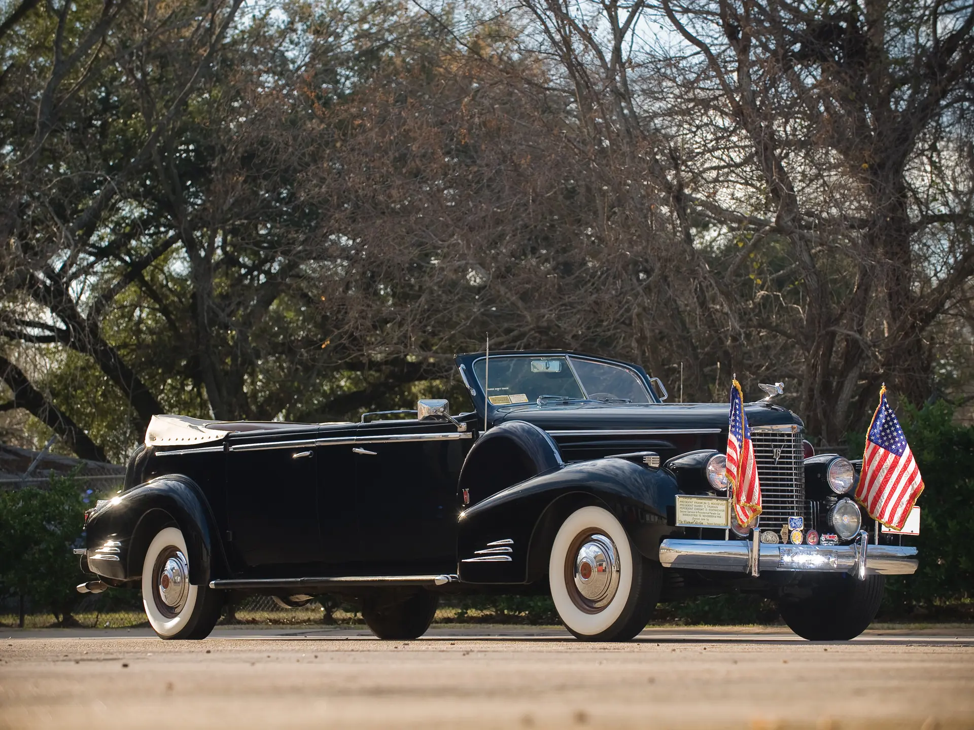 1938 Cadillac V16 Presidential Convertible Parade Limousine ...