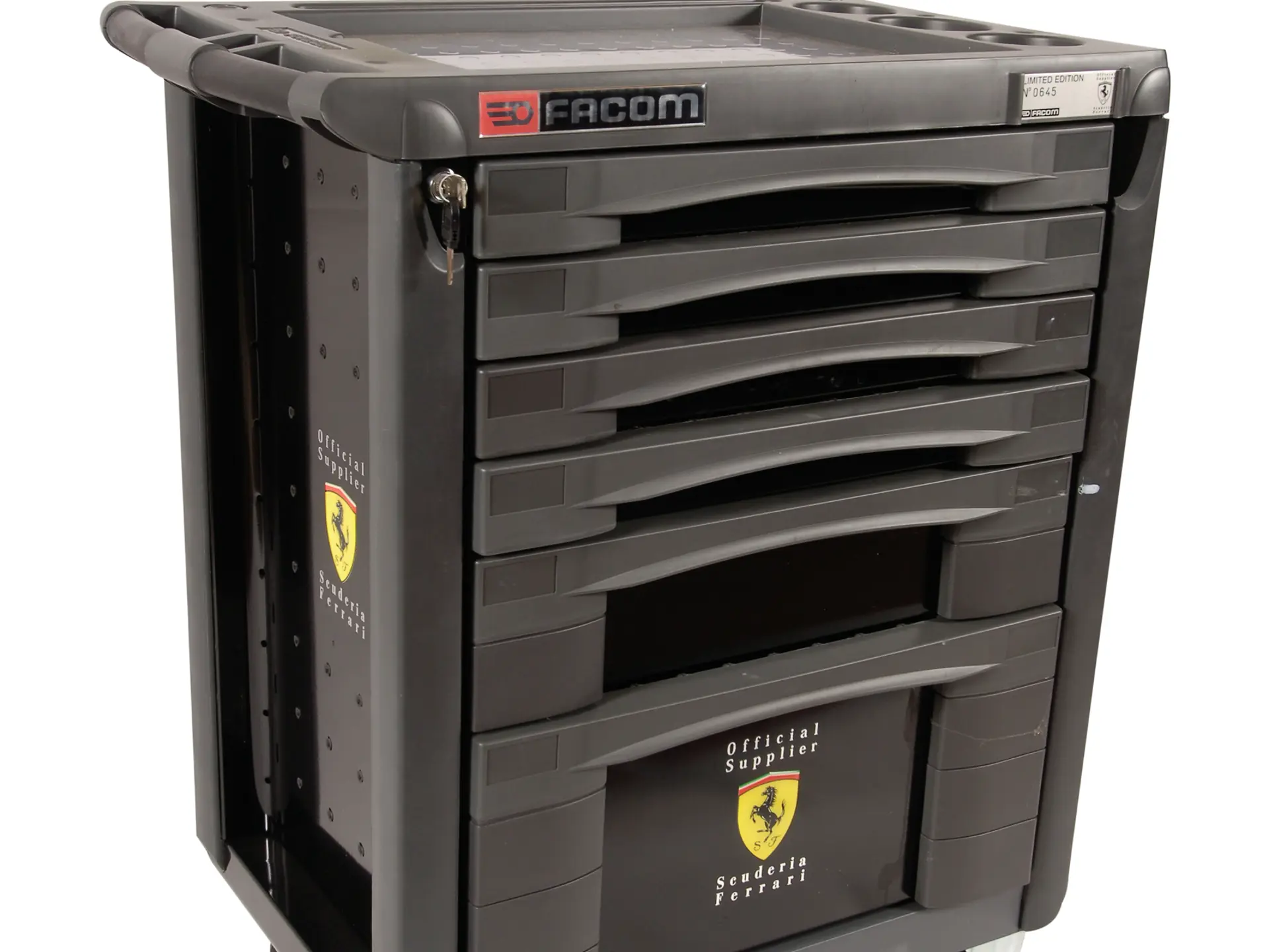 FACOM FERRARI TOOL CART AND TOOLS | The Ponder Collection | RM Sotheby's